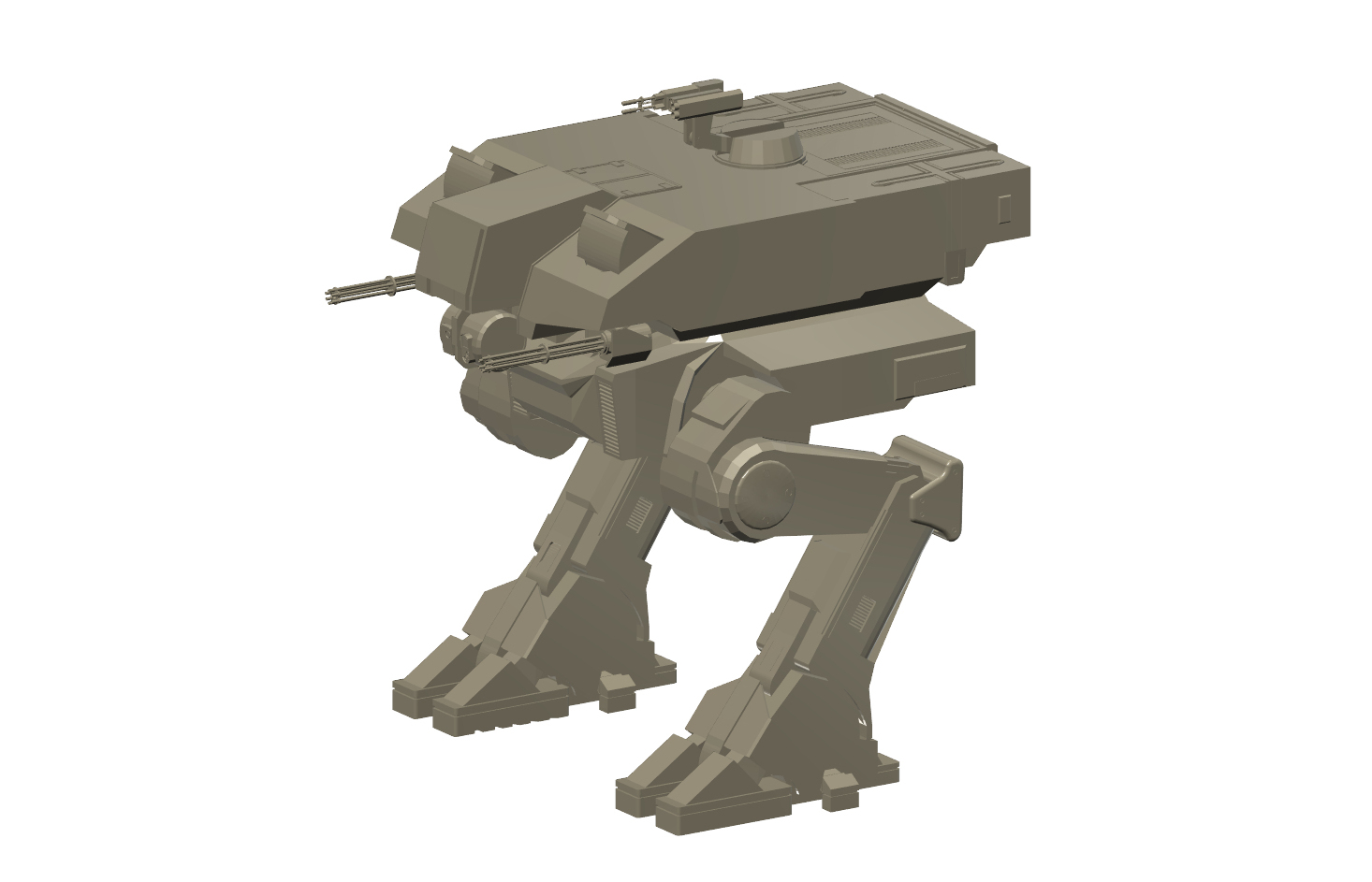 The L-5 Riesig Battle Walker - Freedownload :) - Instructables