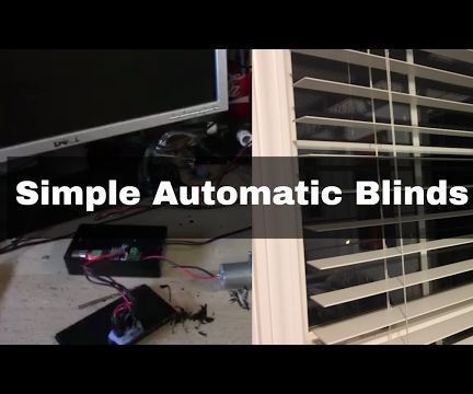 Automated Blinds : 6 Steps (with Pictures) - Instructables