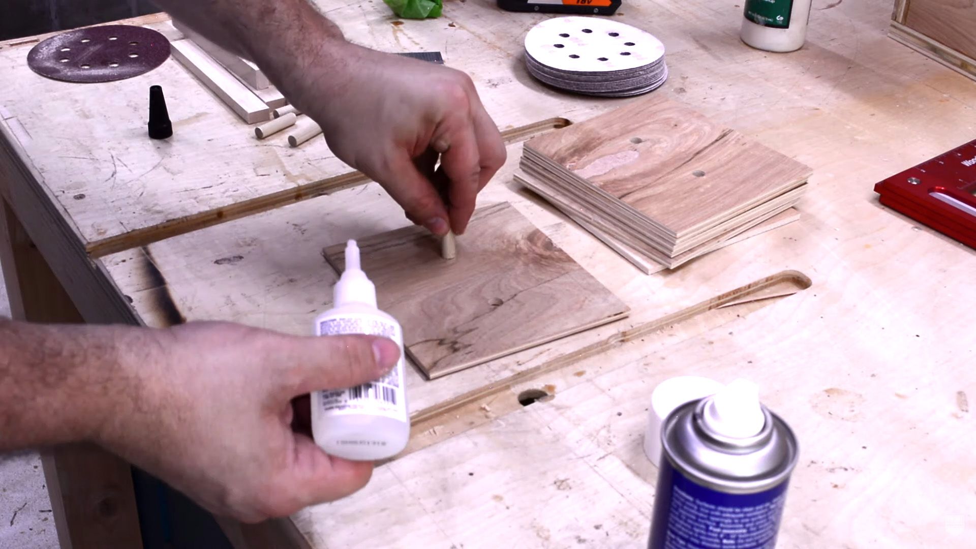 How to Build a Sanding Disk Organizer | DIY Woodworking Shop Project ...