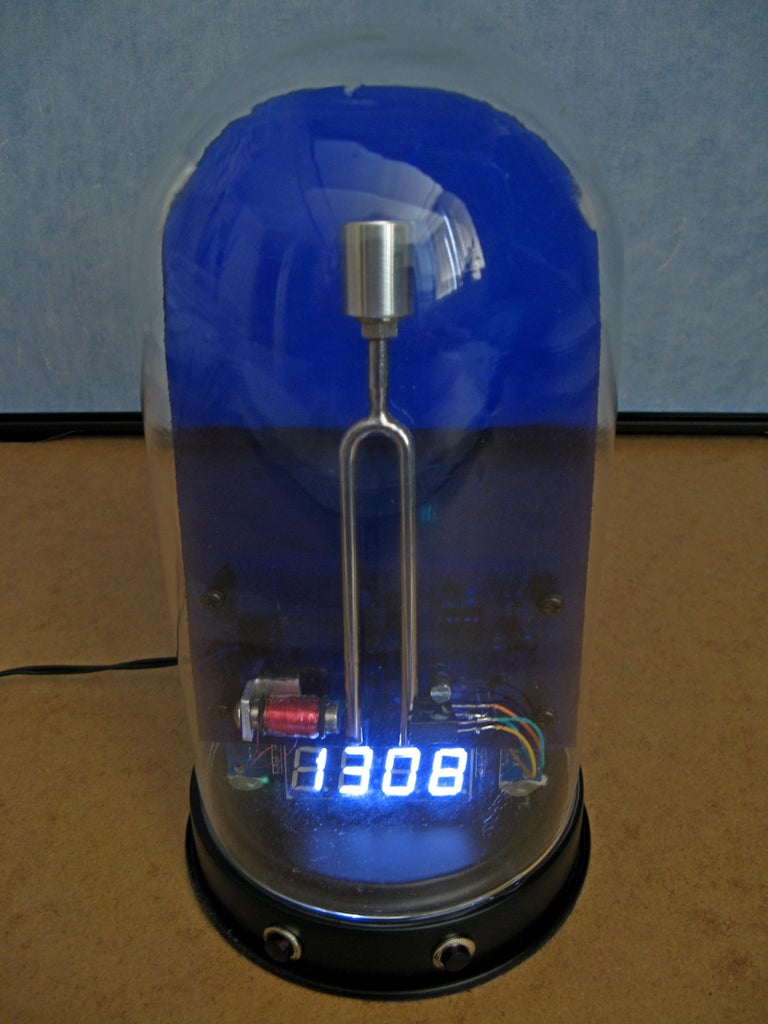 Tuning Fork Clock 6 Steps Instructables