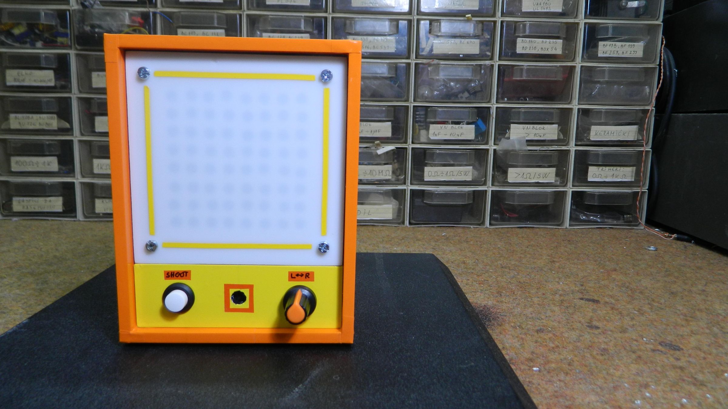 Arduino Space Invaders Game on 8x8 Homemade LED Matrix - Instructables