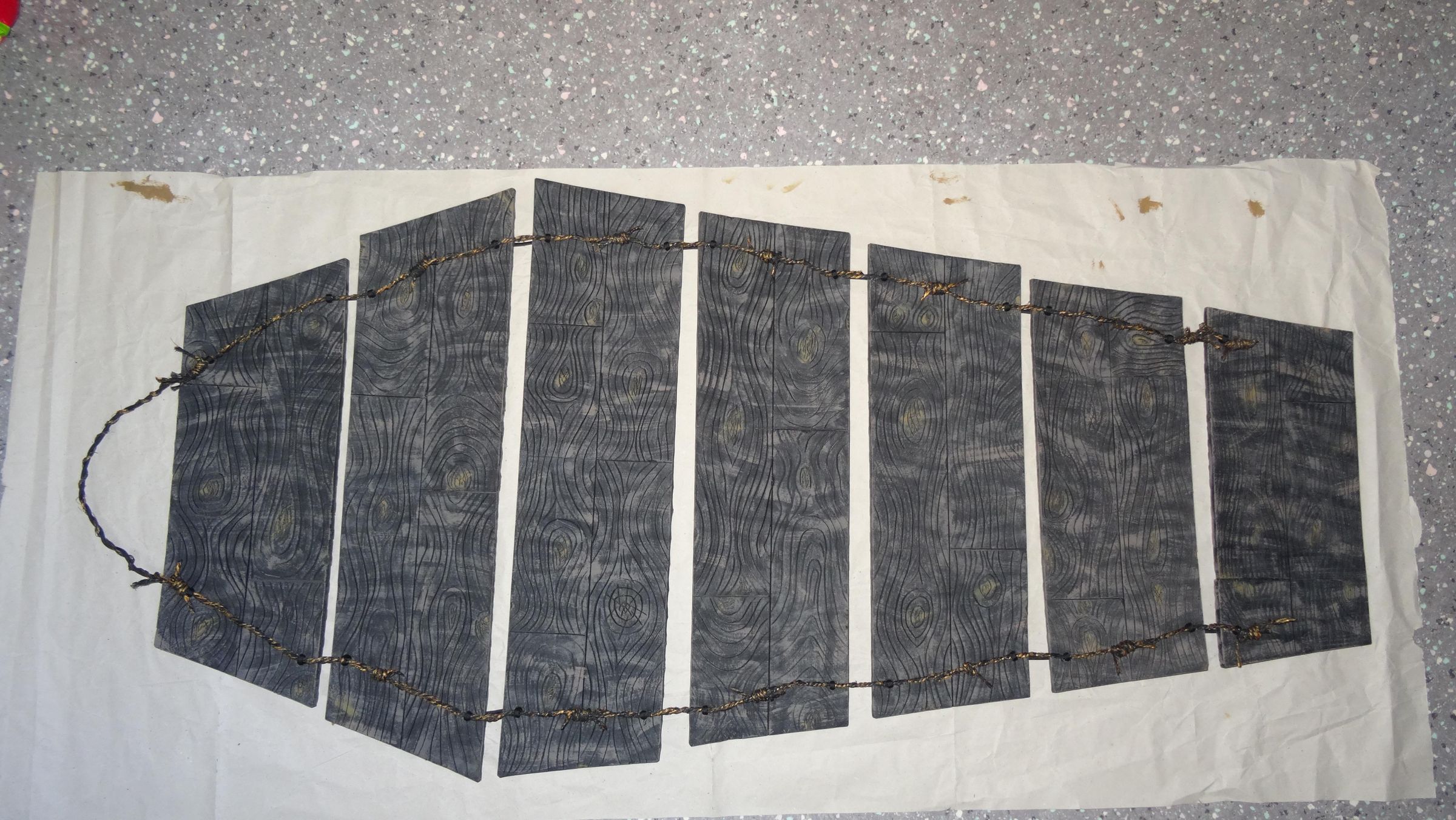 DIY Halloween Coffin Wall Hanger - Decoration : 7 Steps (with Pictures ...