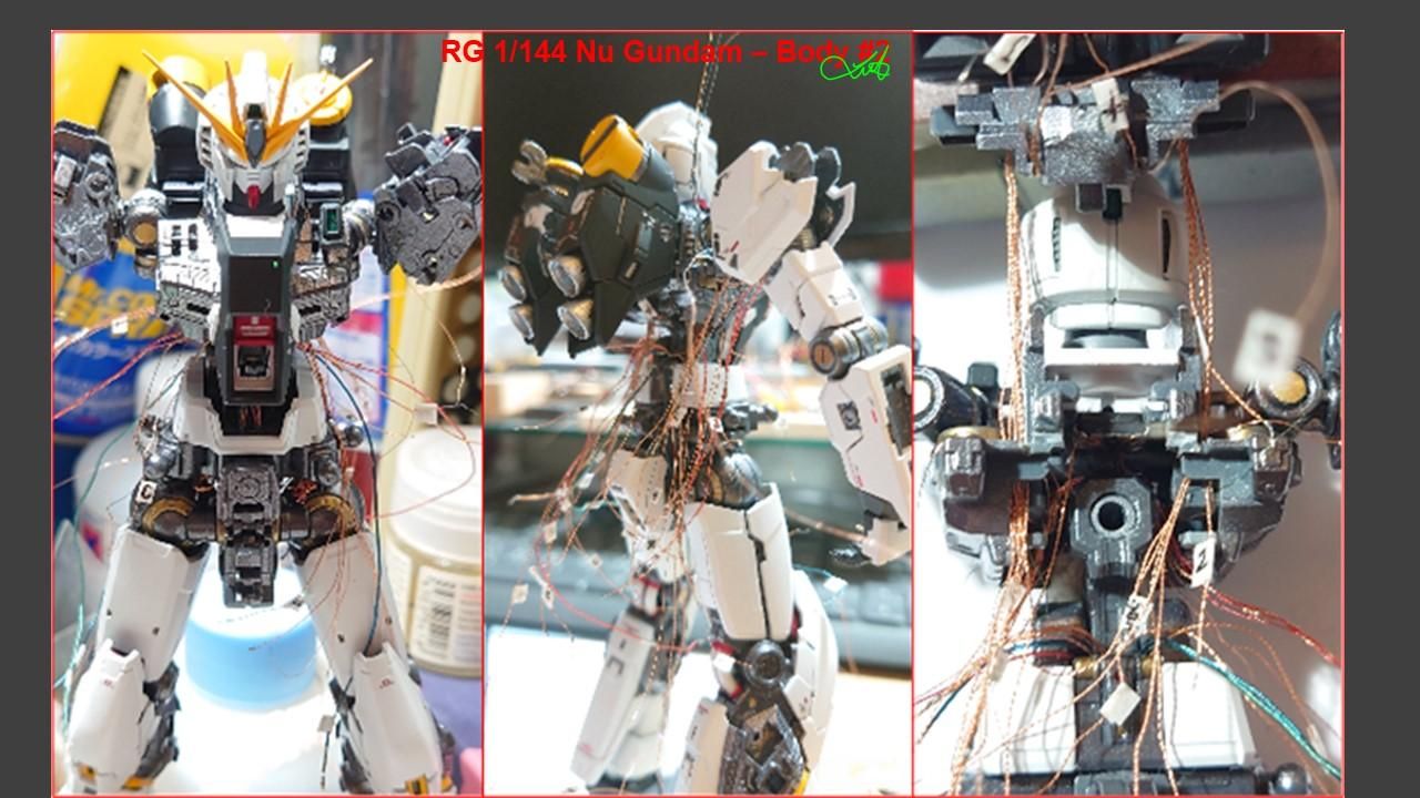 RG 1/144 Nu Gundam Rainbow LED : 7 Steps (with Pictures) - Instructables