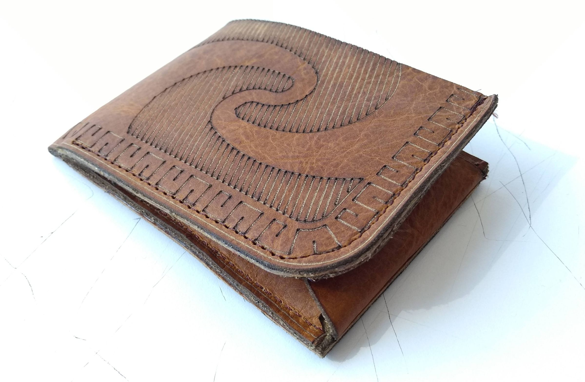 Prehispanic Laser Cut Leather Wallet : 3 Steps (with Pictures ...