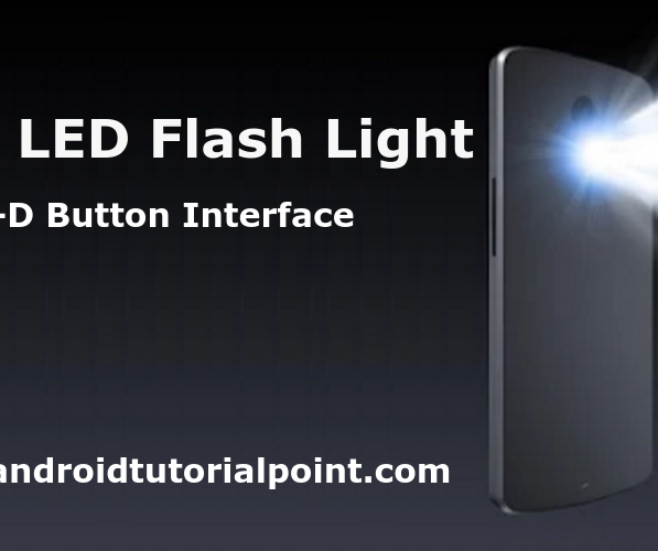 Led Flash Light Android Application 8 Steps Instructables