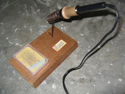 Homemade Nearly-free Soldering Iron Stand : 3 Steps - Instructables