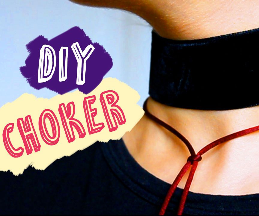 How to Make a Choker Necklace | DIY Choker - Instructables