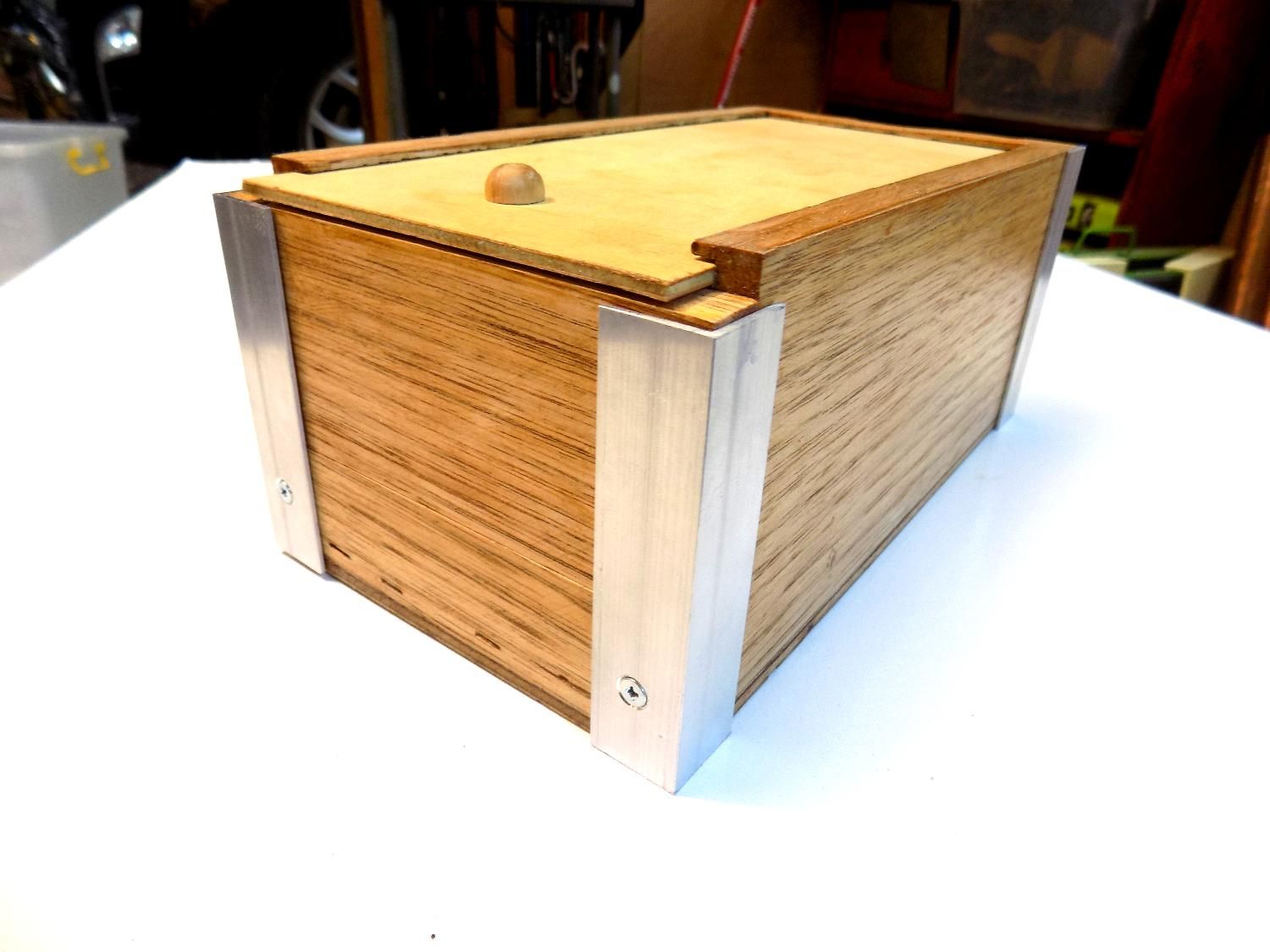 Wooden Box With Secret Compartment : 7 Steps (with Pictures ...