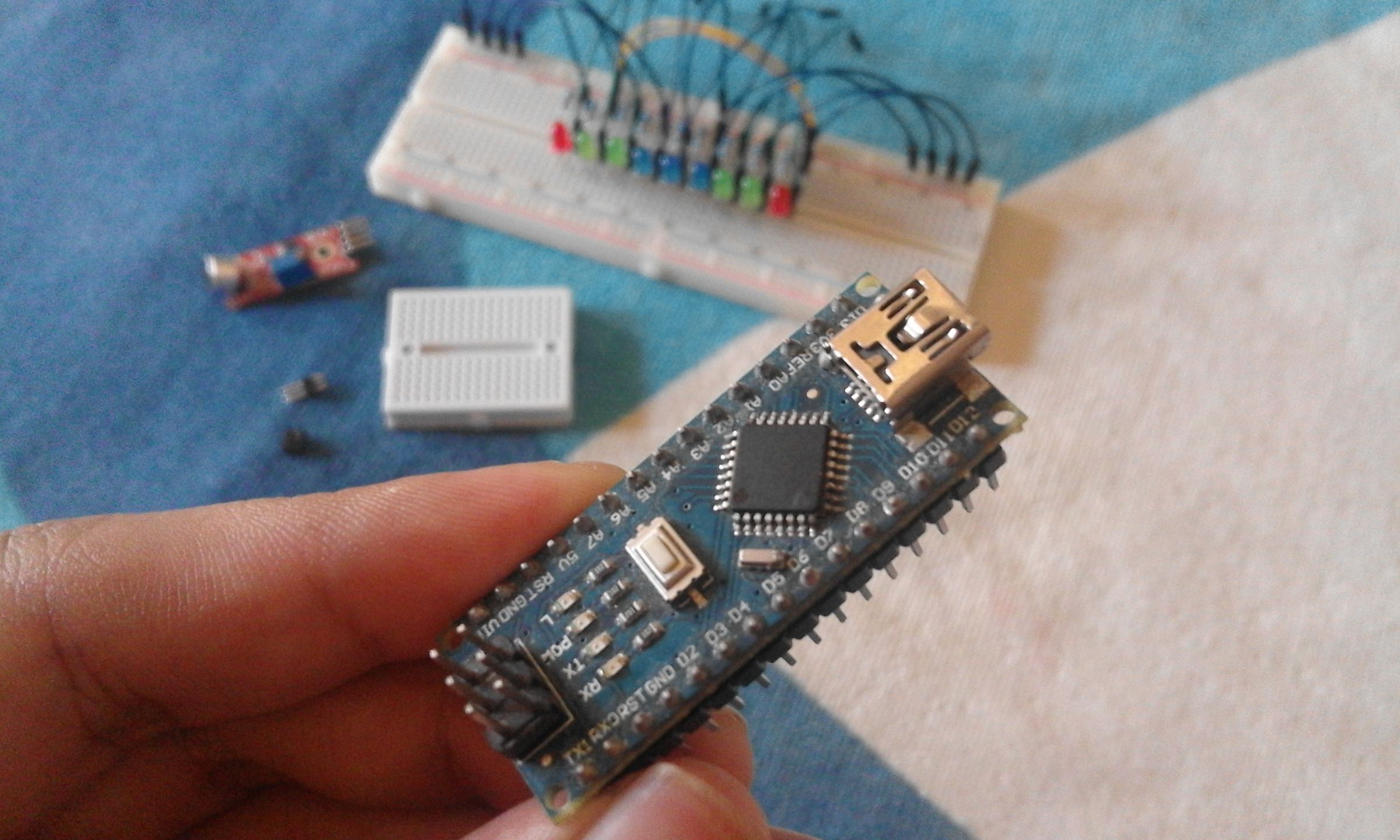 Waren's L.E.D Music Visualizer : 16 Steps (with Pictures) - Instructables