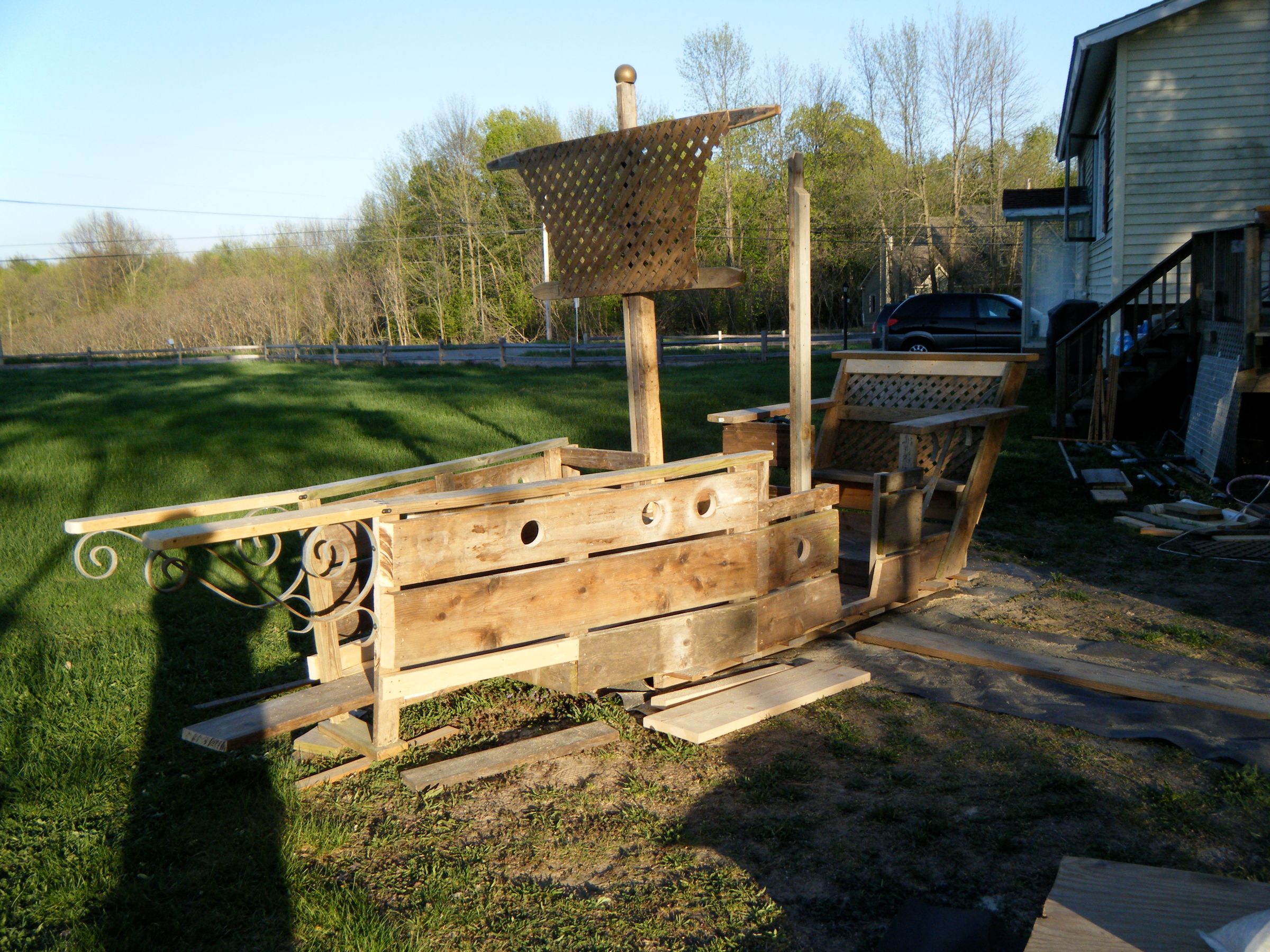 Pallet Pirate Ship : 25 Steps (with Pictures) - Instructables