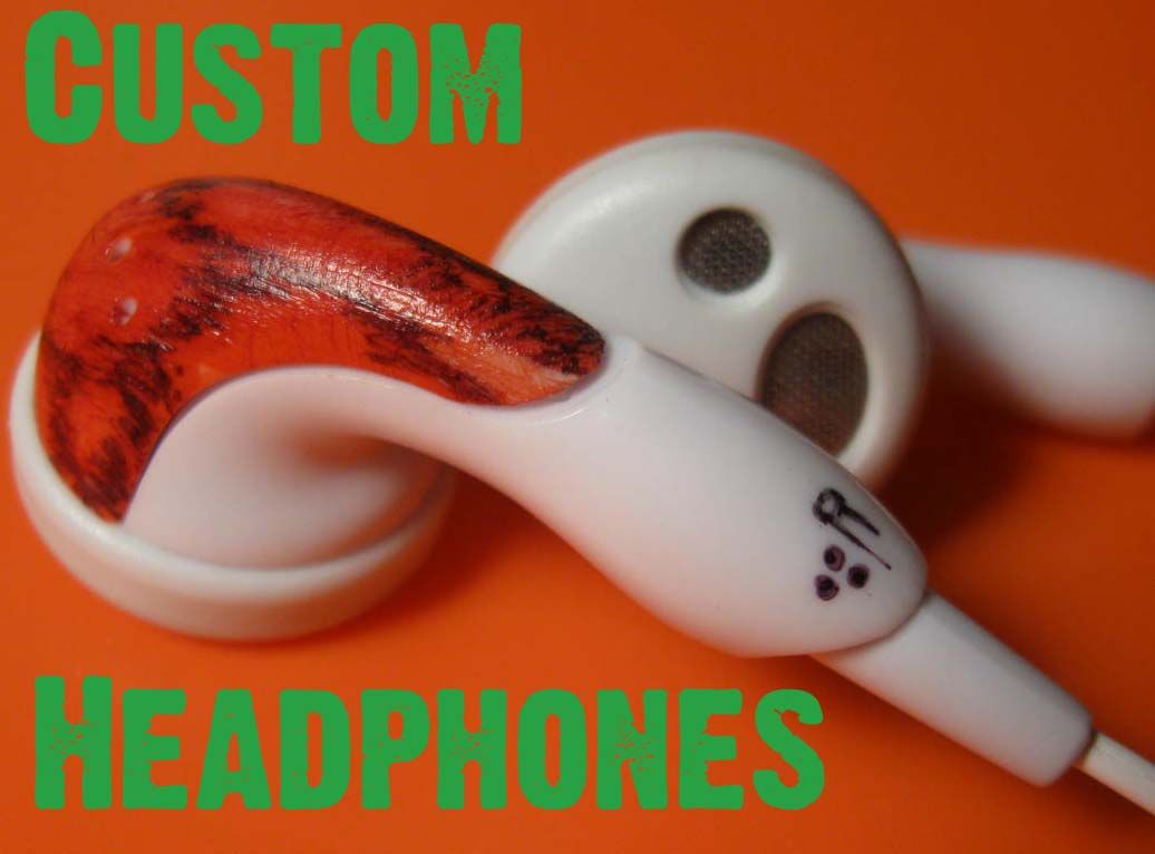 Customise Sansa Headphones. : 5 Steps - Instructables