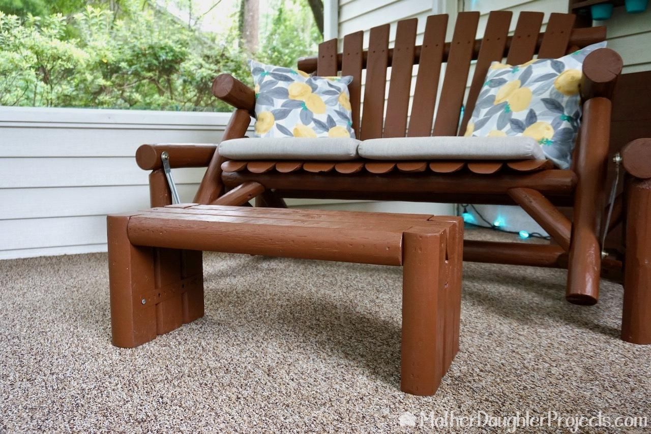 How to Use Landscape Timbers to Make an Outdoor Table : 4 Steps (with ...