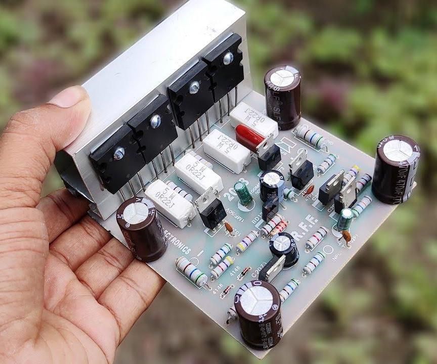 Transistor Amplifier Circuit - 200 Watt High Quality Amplifier Circuit ...