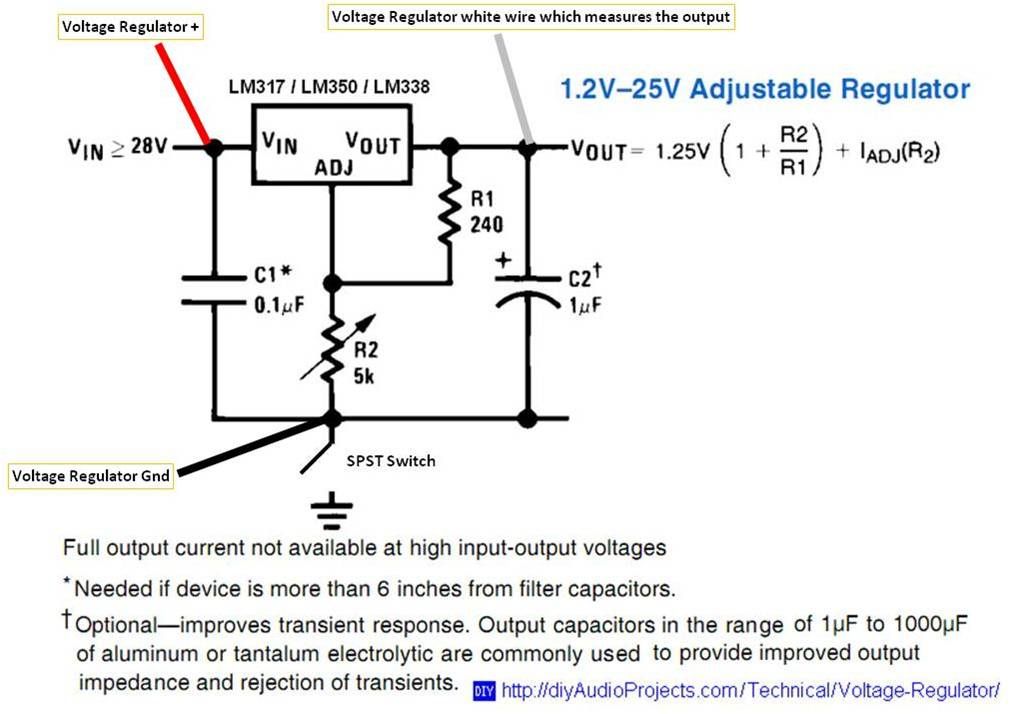 Adjustable Voltage Regulator