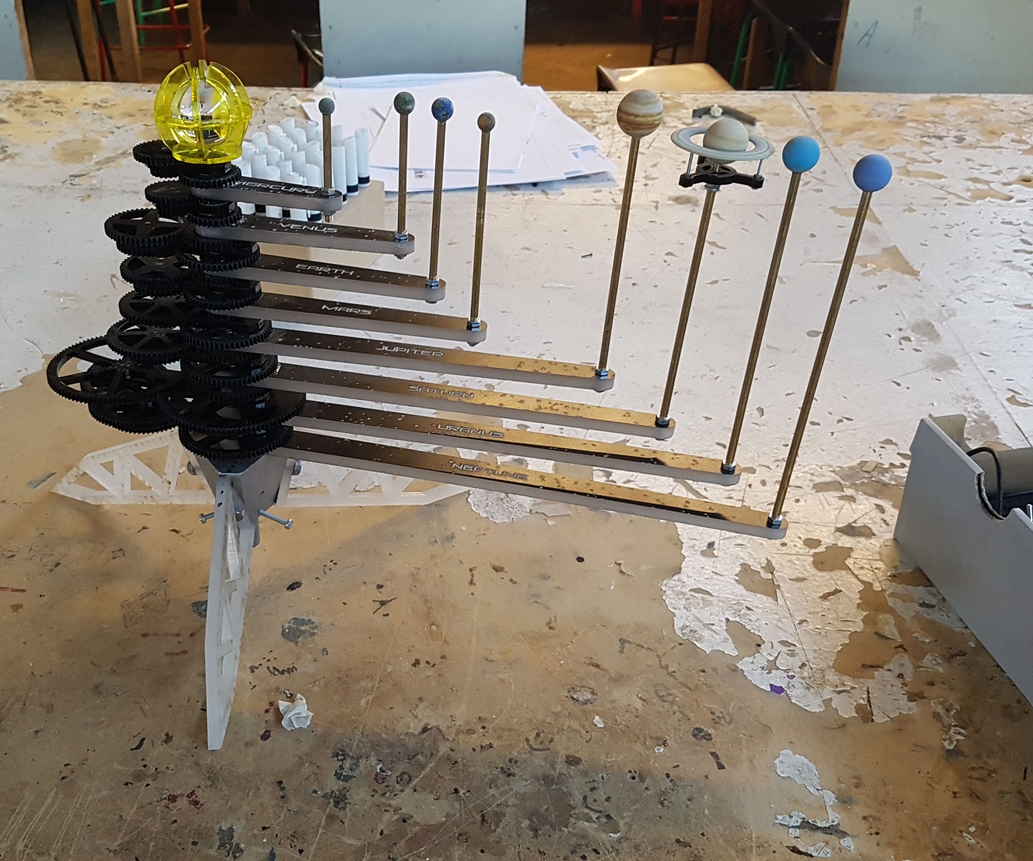 How to Build an Accurate Mechanical Model of the Solar System : 11 ...