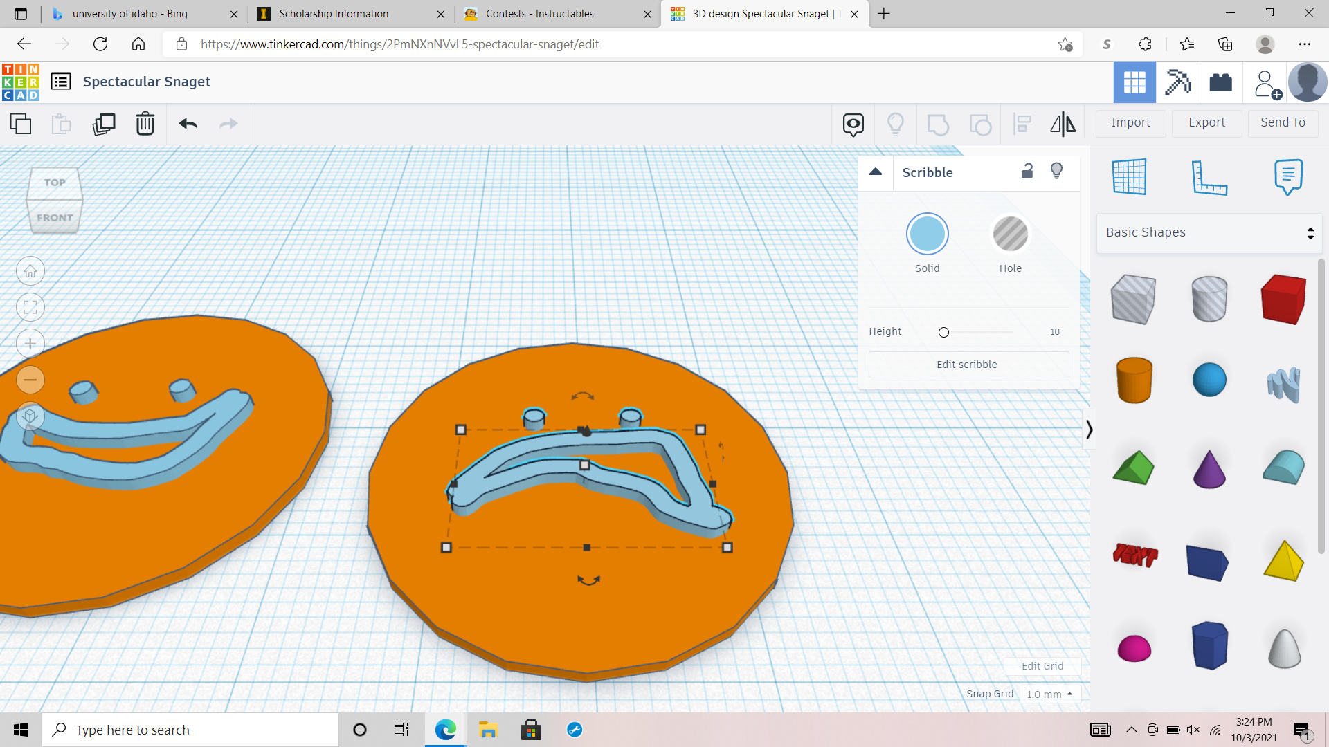 Coins in Tinkercad : 3 Steps - Instructables