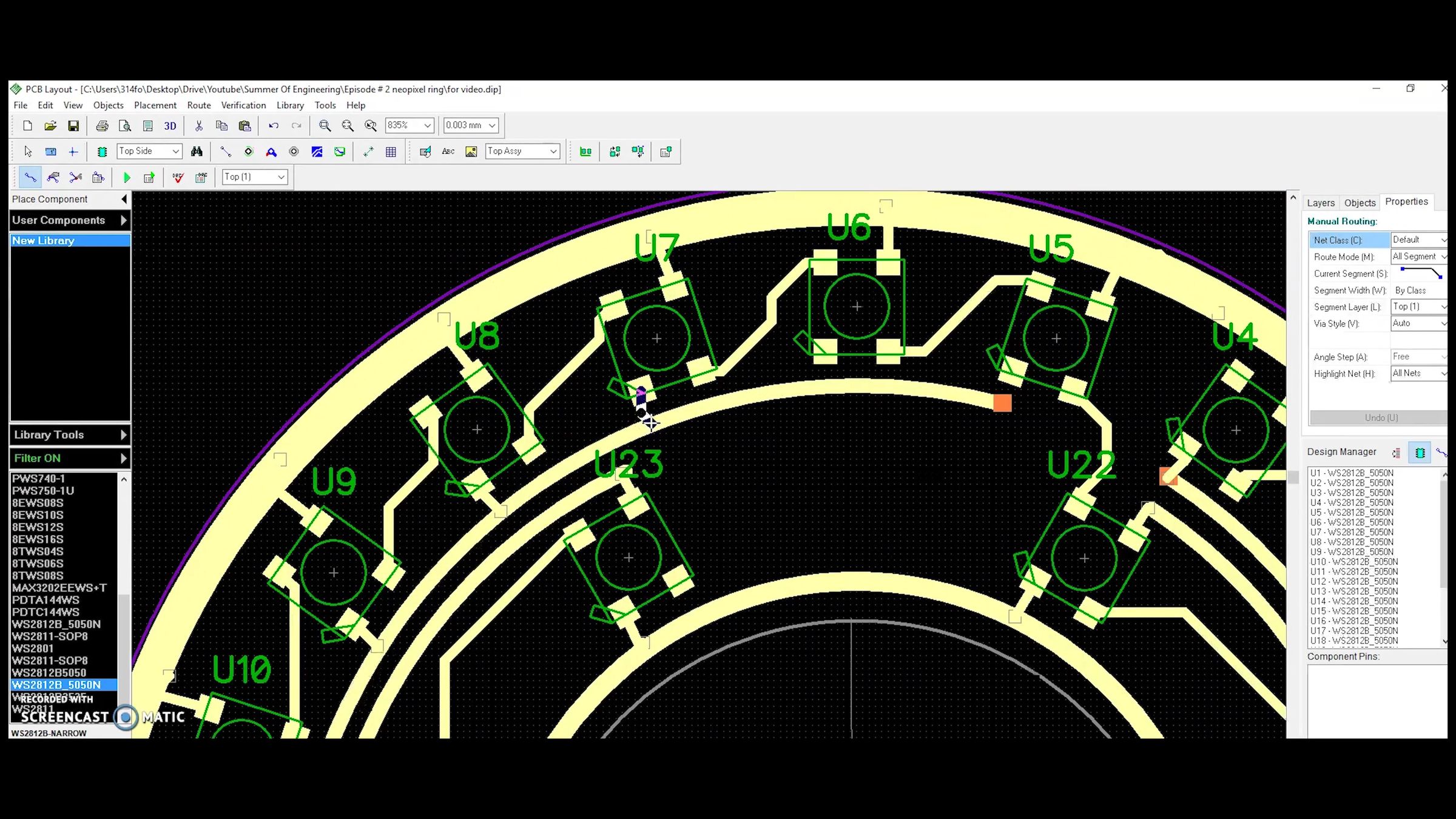 Custom NeoPixel Rings From Scratch! : 8 Steps (with Pictures ...