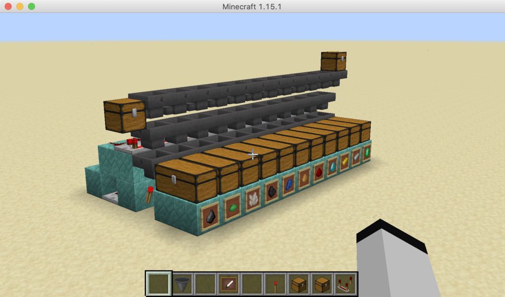 Minecraft Sorting System : 9 Steps - Instructables