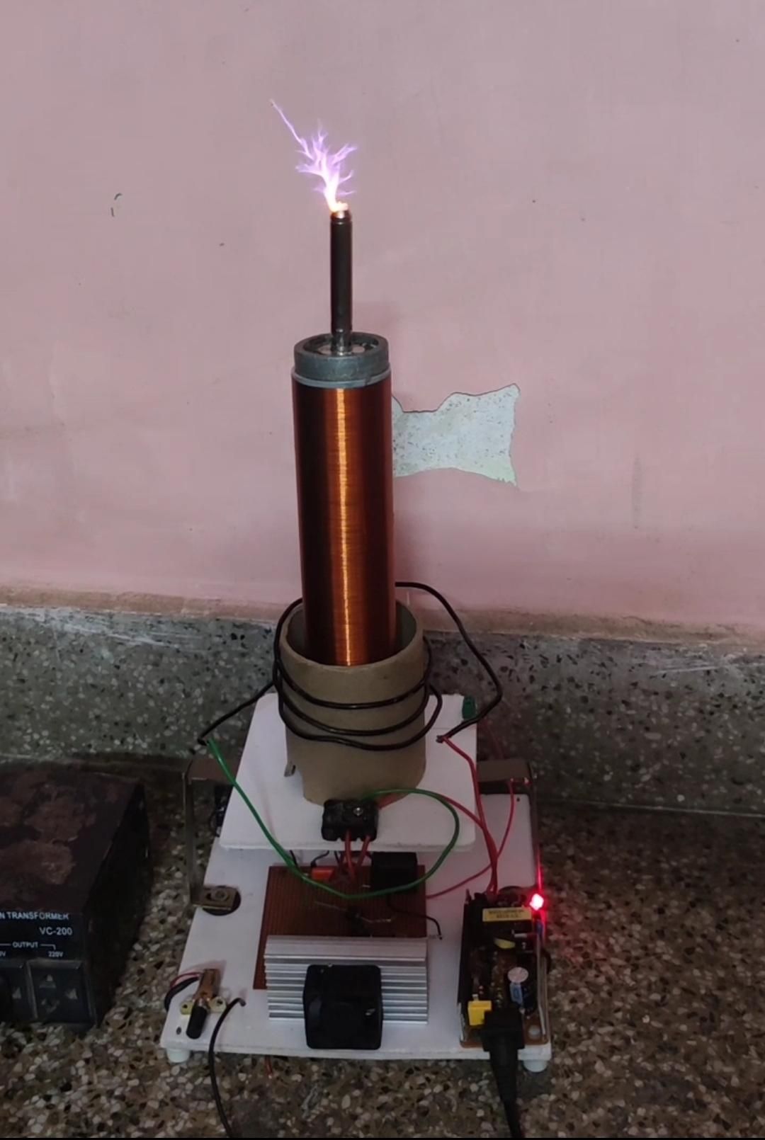 World's Simplest POWERFUL Solid State Tesla Coil (SSTC) : 3 Steps (with ...