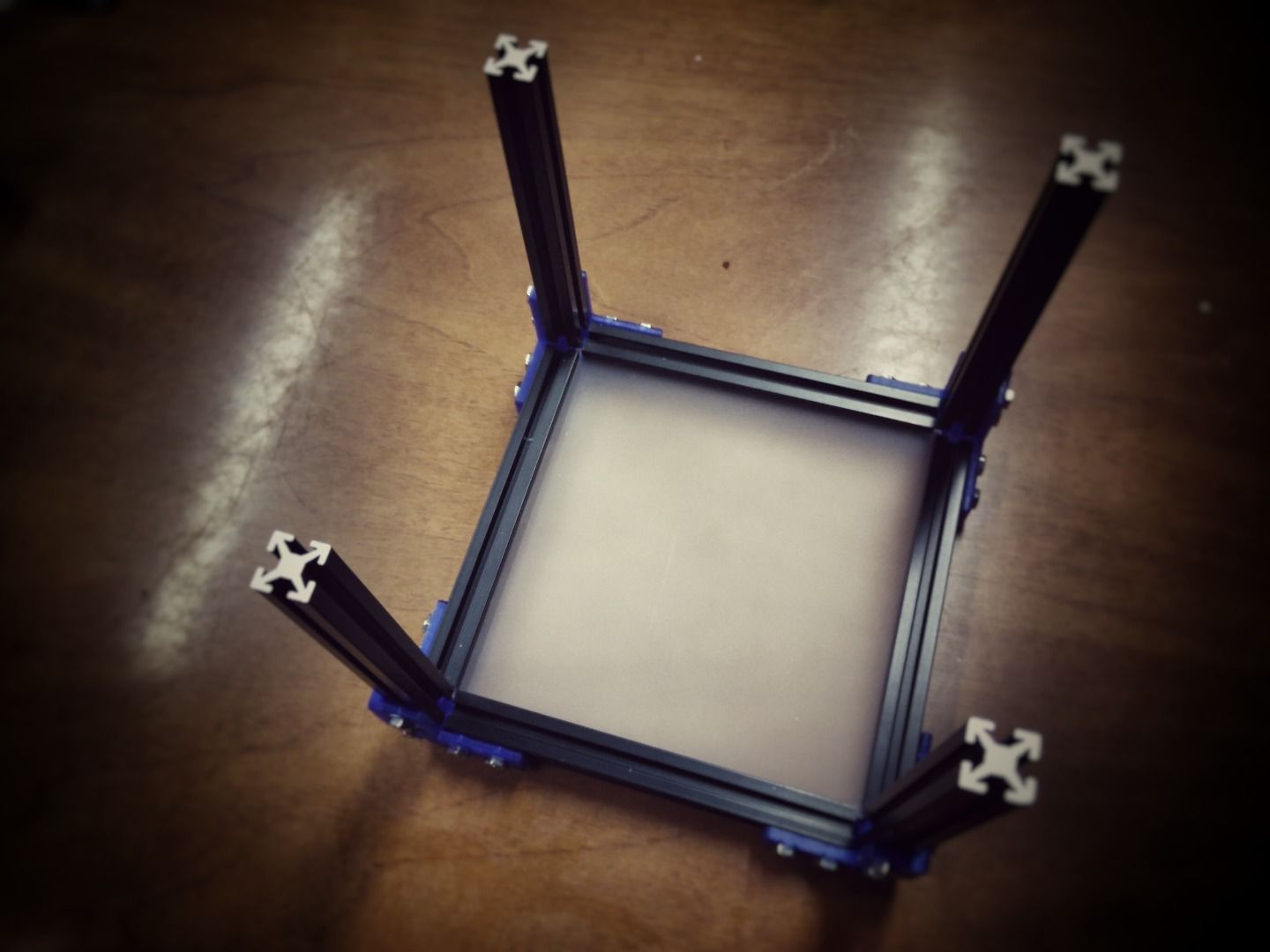 Blinky MakerBeam Cube (holocron) : 4 Steps - Instructables