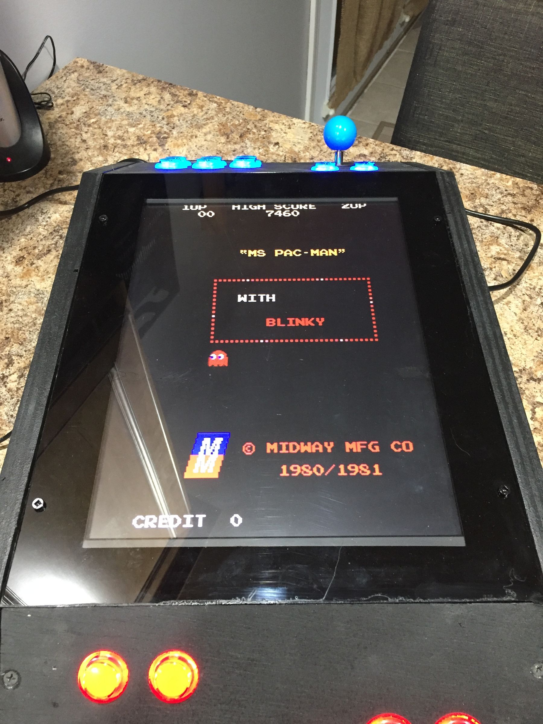 Table Top Cocktail Multicade Pacman : 10 Steps (with Pictures ...