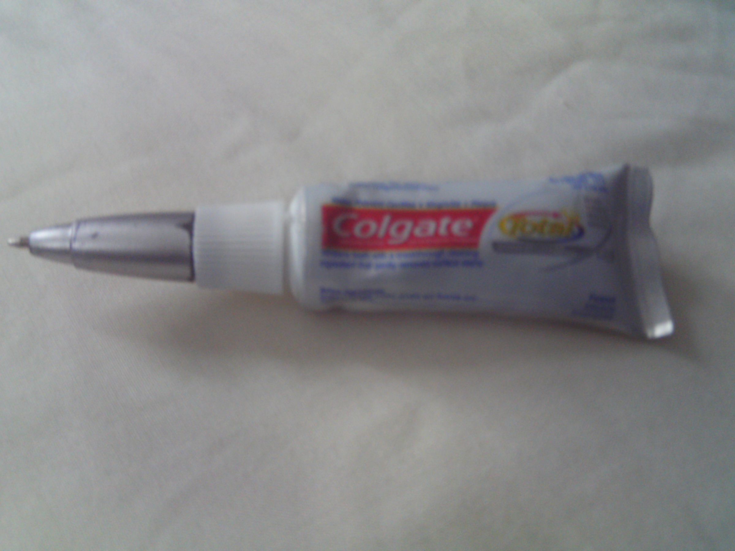 Tooth Paste Pen! : 6 Steps - Instructables