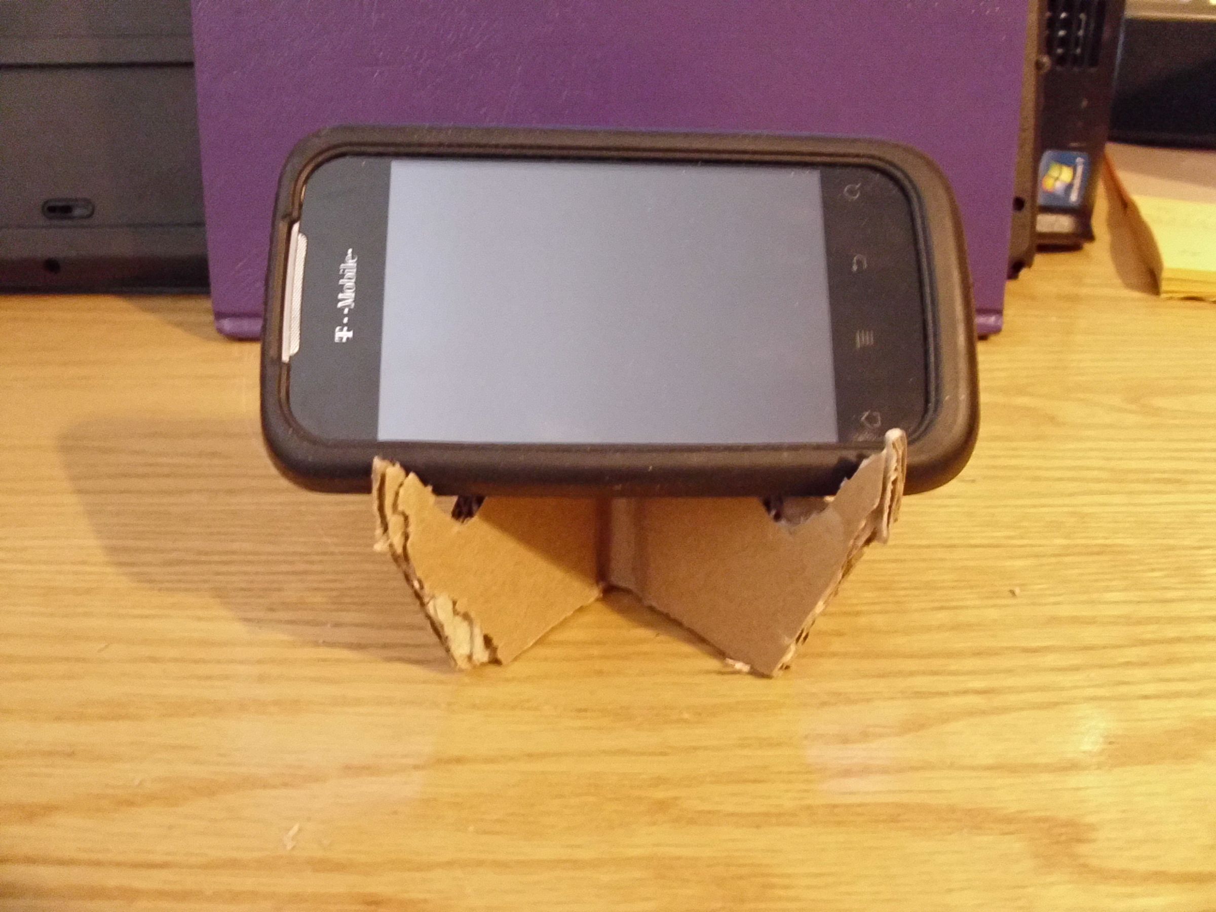 Simple Phone Stand : 3 Steps - Instructables