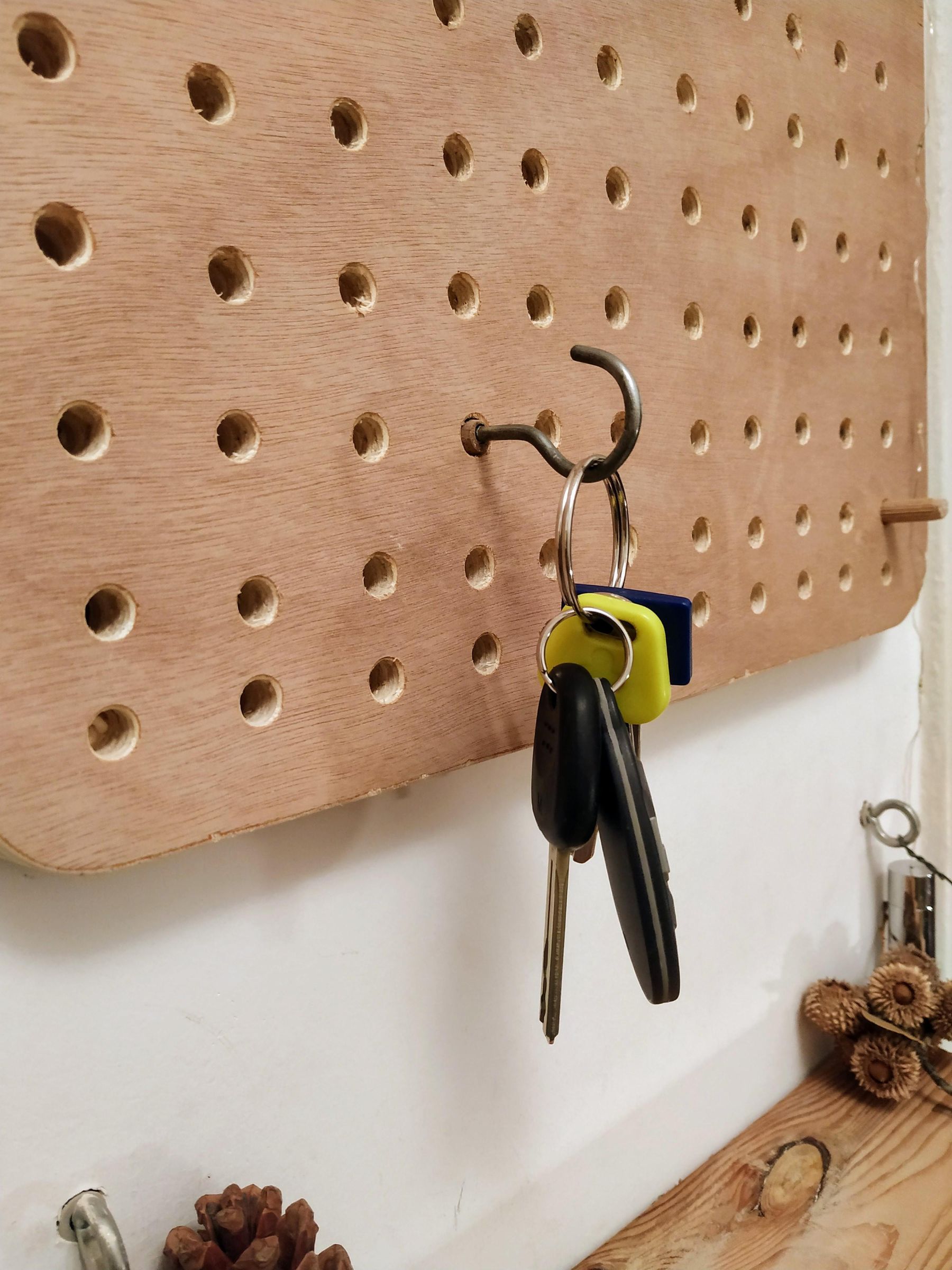 Jewelry Pegboard (DIY Accessories Included) : 11 Steps (with Pictures ...