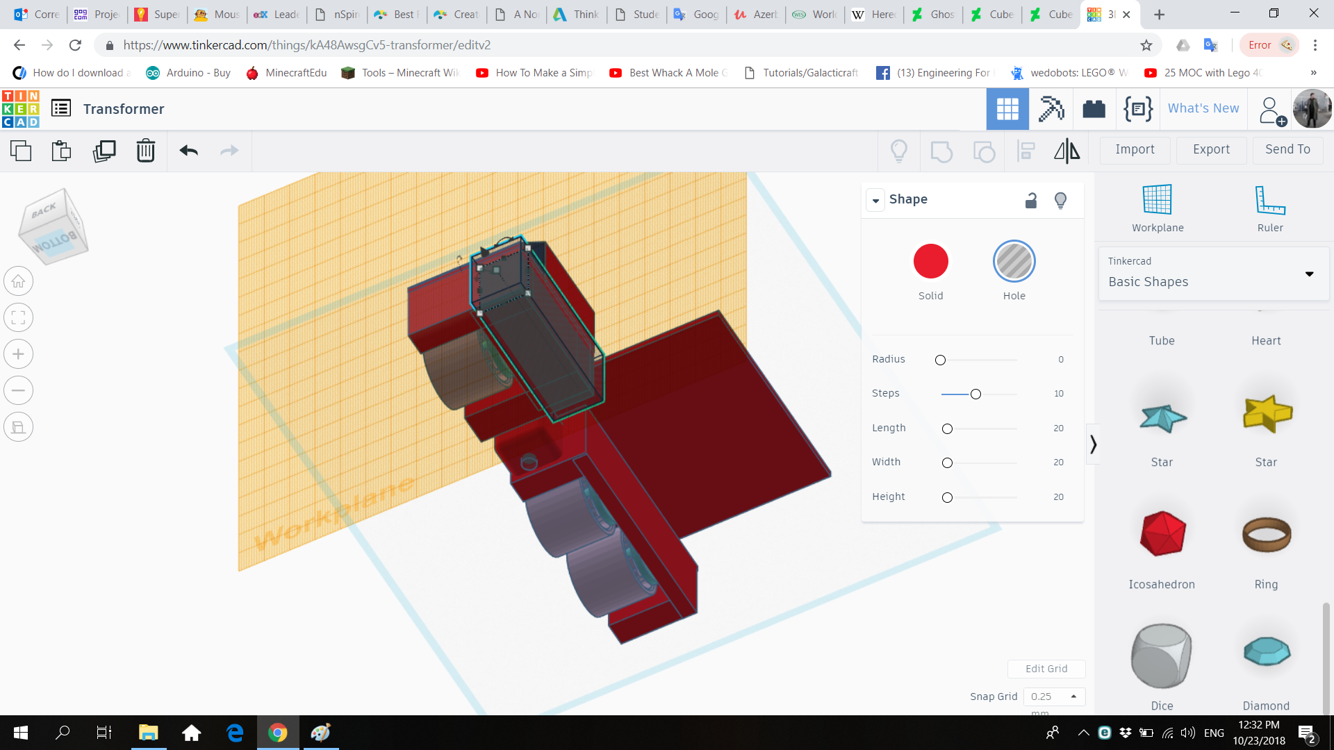 Creating a Transformer With Tinkercad : 15 Steps (with Pictures ...