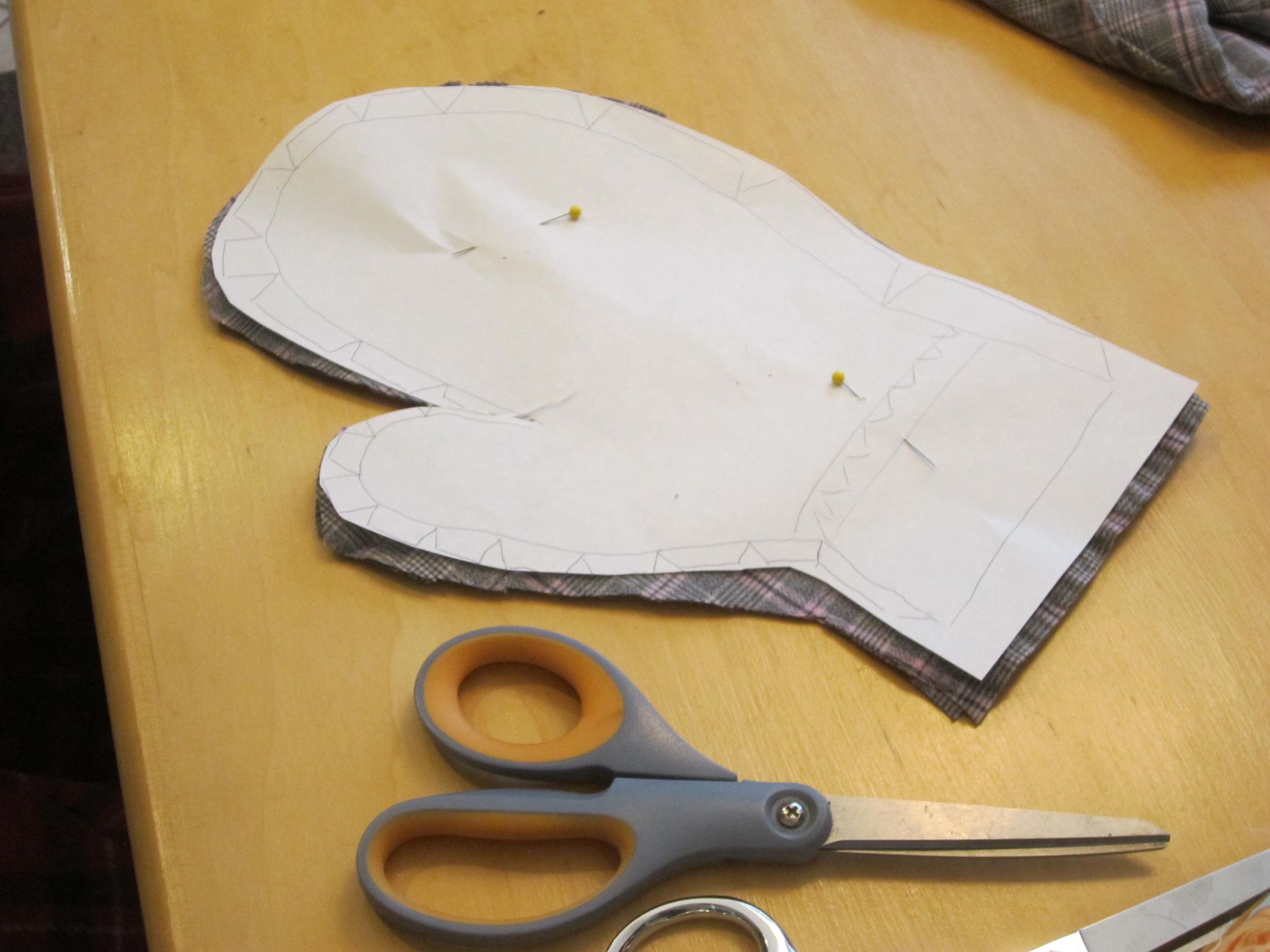 Mittens, Recycled Flannel and Denim, Feel the Warm! : 4 Steps (with ...