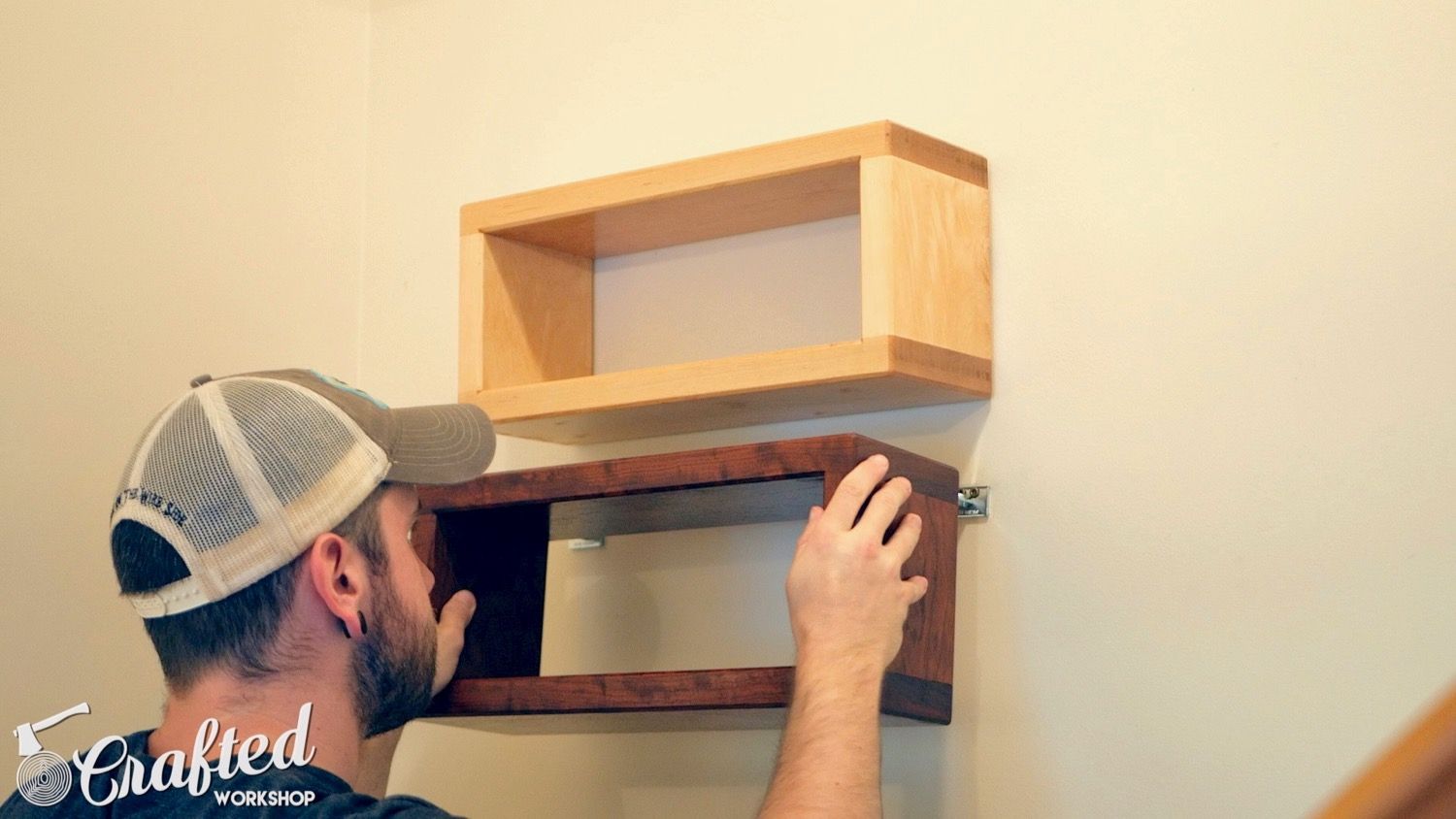 How to Build DIY Floating Shelf With Invisible Hardware : 10 Steps ...