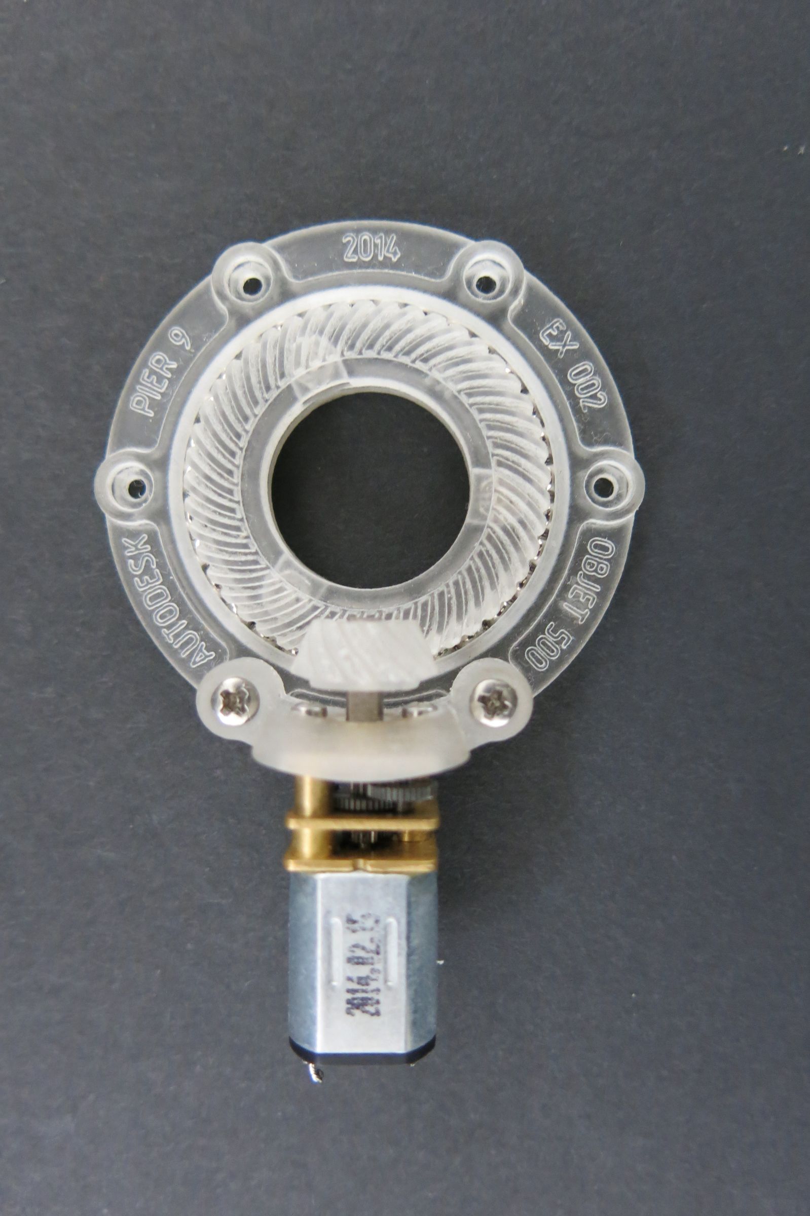 3D Printed Bearing With Driven Miter Gear : 10 Steps (with Pictures ...