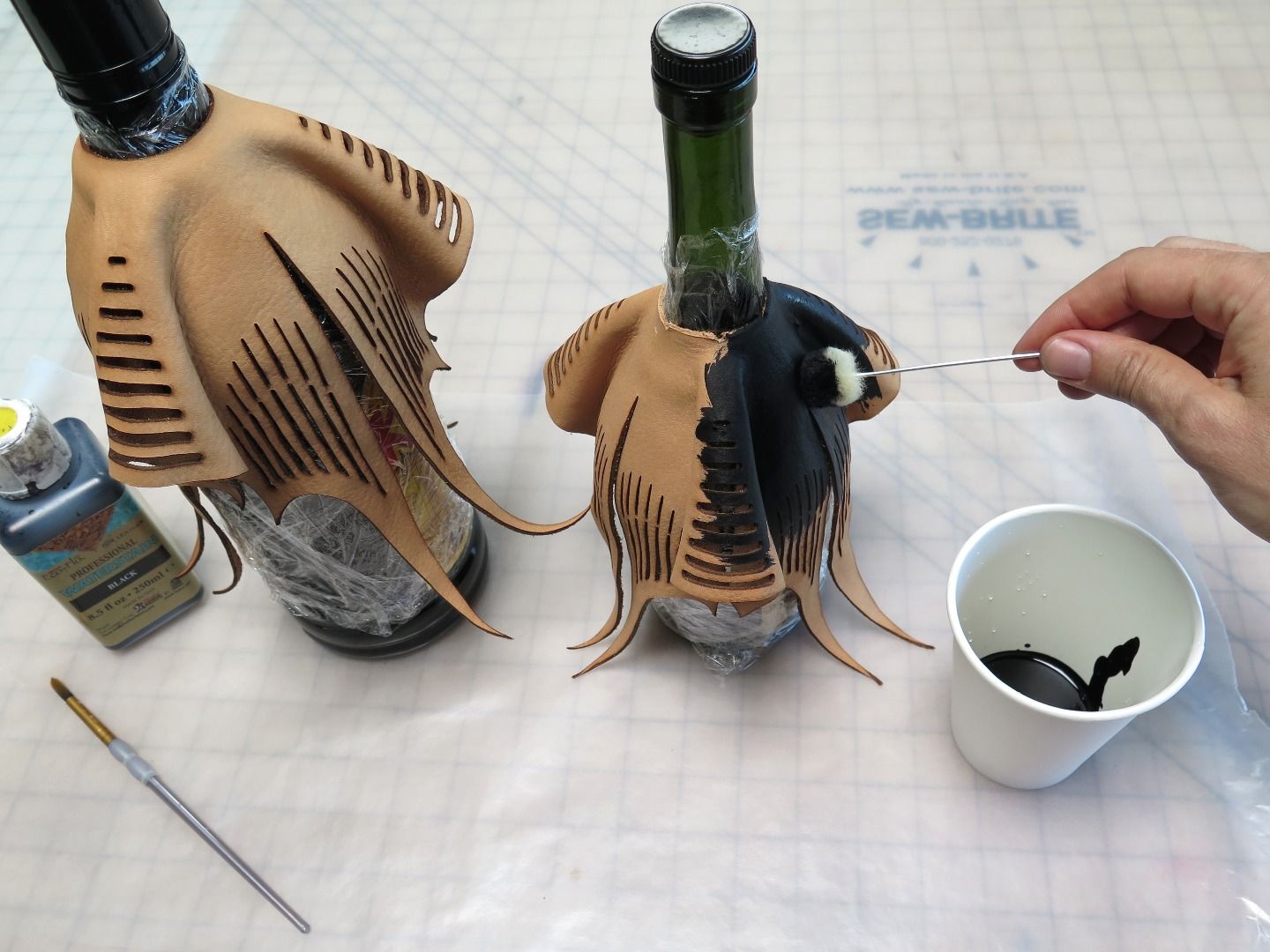 Make a Leather Lamp Shade : 12 Steps (with Pictures) - Instructables