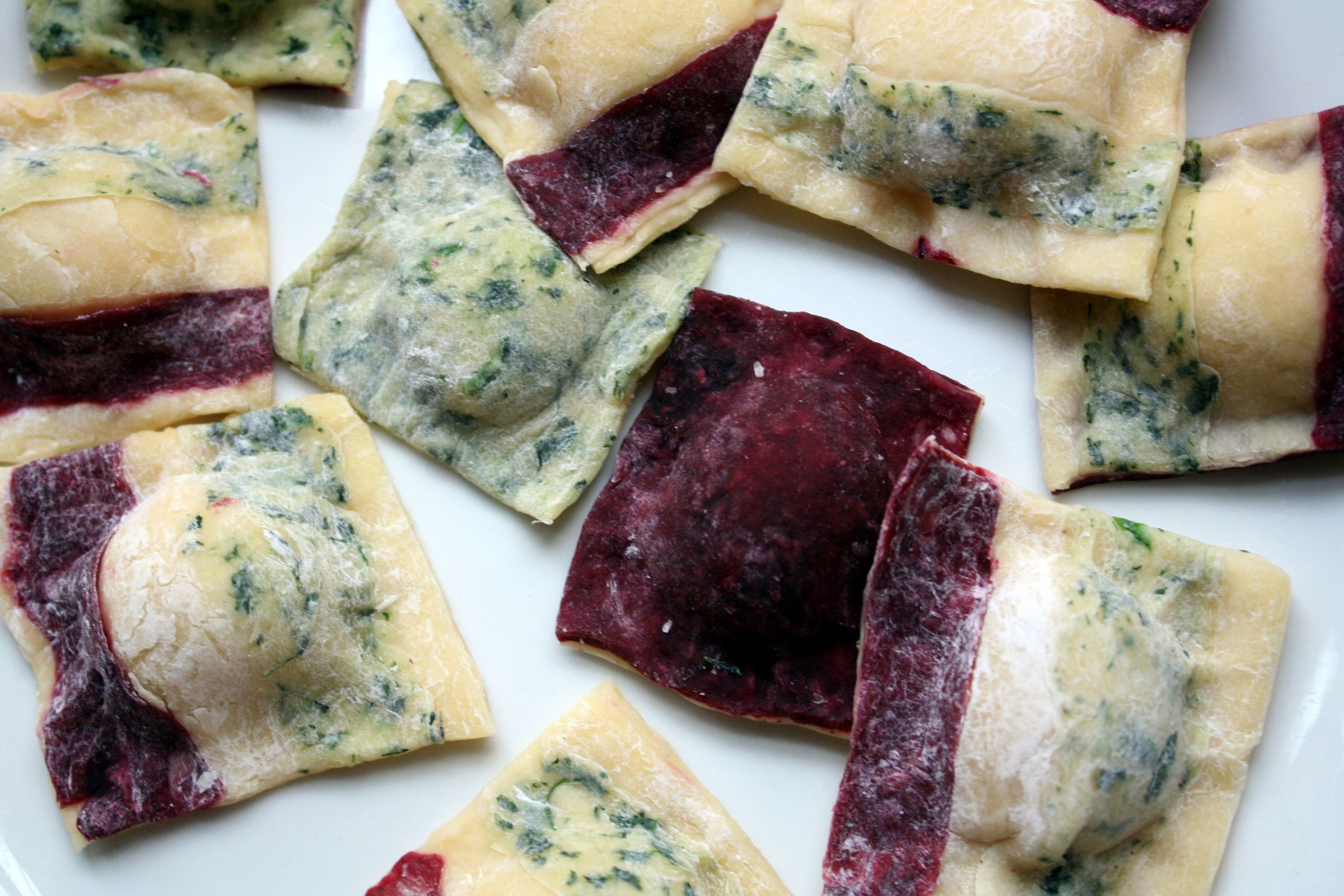 Gluten-Free Tri-Colored Ravioli With Roasted Butternut Squash ...