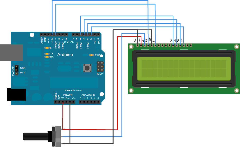 ARDUINO FINGERPRINT SCANNER WITH 16X2 LCD - Instructables