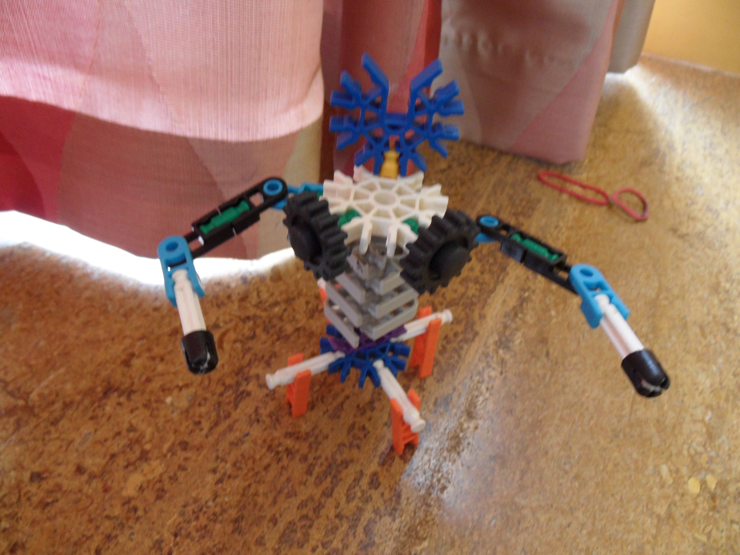 KNEX Mini Robot Flexi : 6 Steps - Instructables