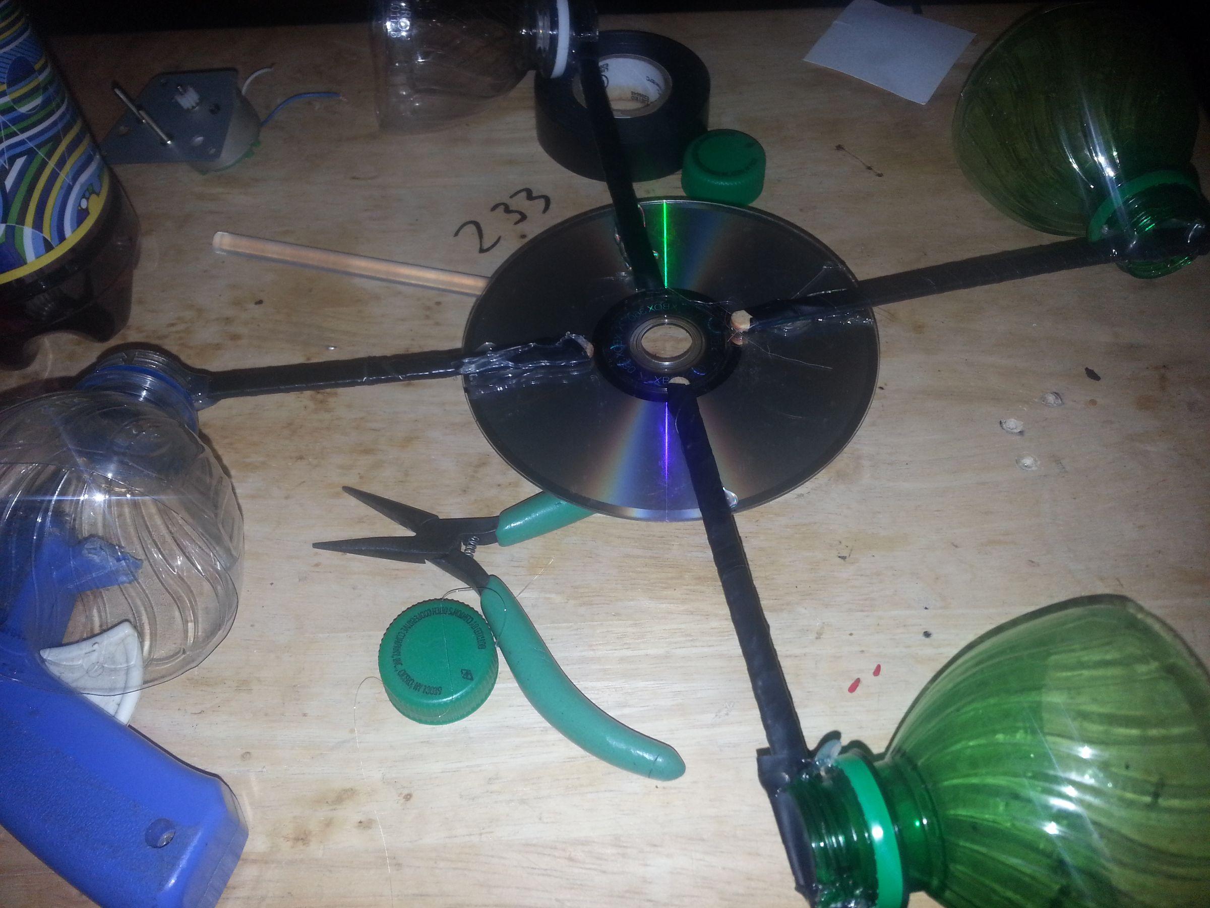 How to Make a Wind Generated Light Bulb. (wind Generator 2! Wind ...