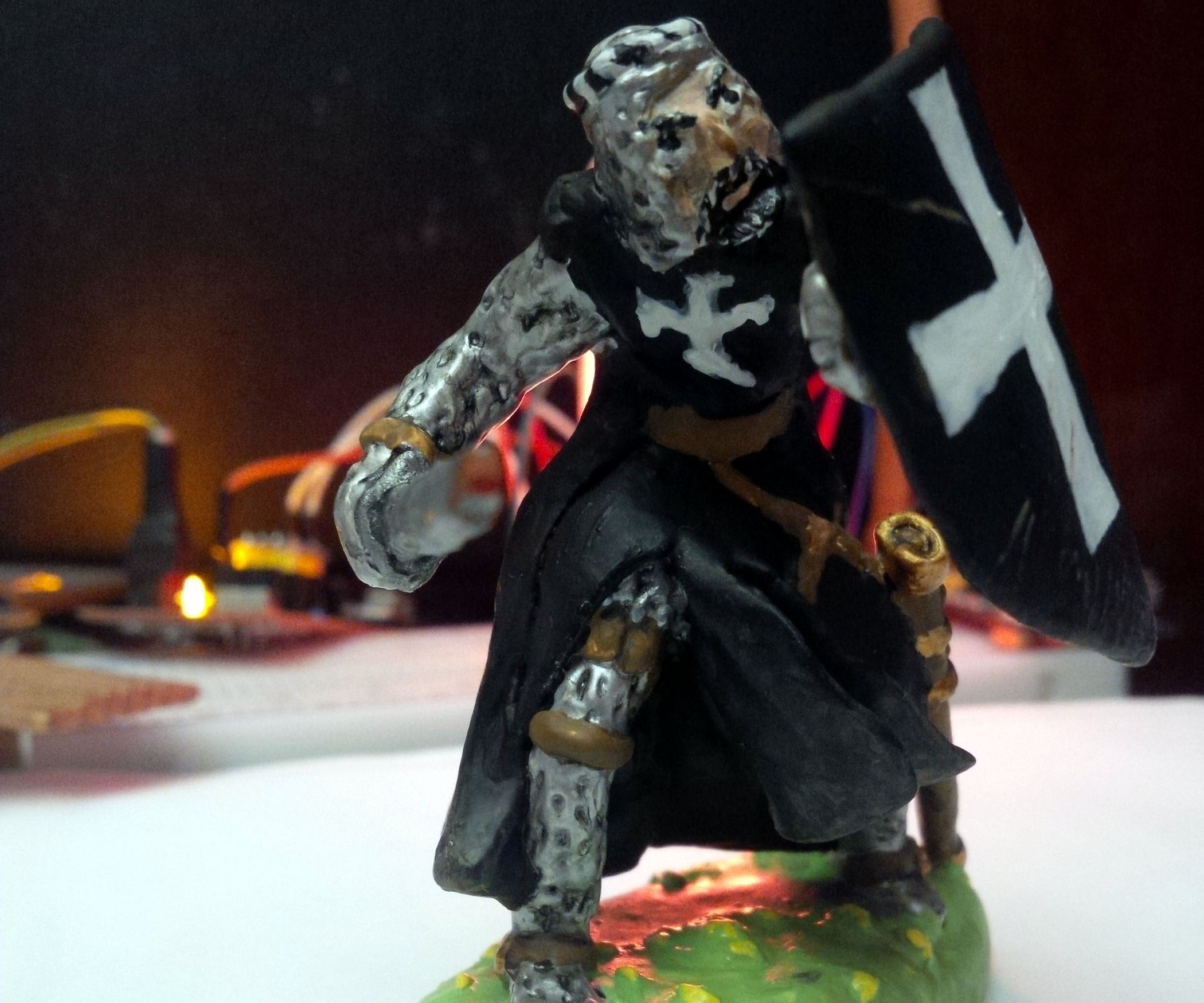 Sculpting a Miniature Knight Out of Air Drying Clay : 14 Steps ...