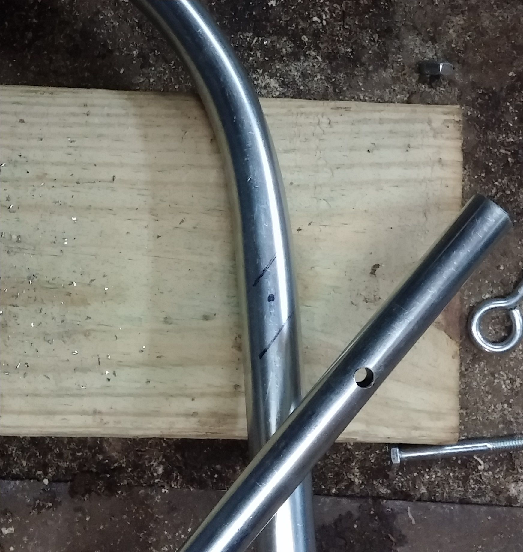 DIY - Homemade Dog Sled / Kick Sled / Snowmobile Sled : 14 Steps (with ...