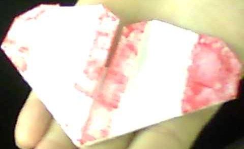 Easy Origami Striped Heart - Instructables
