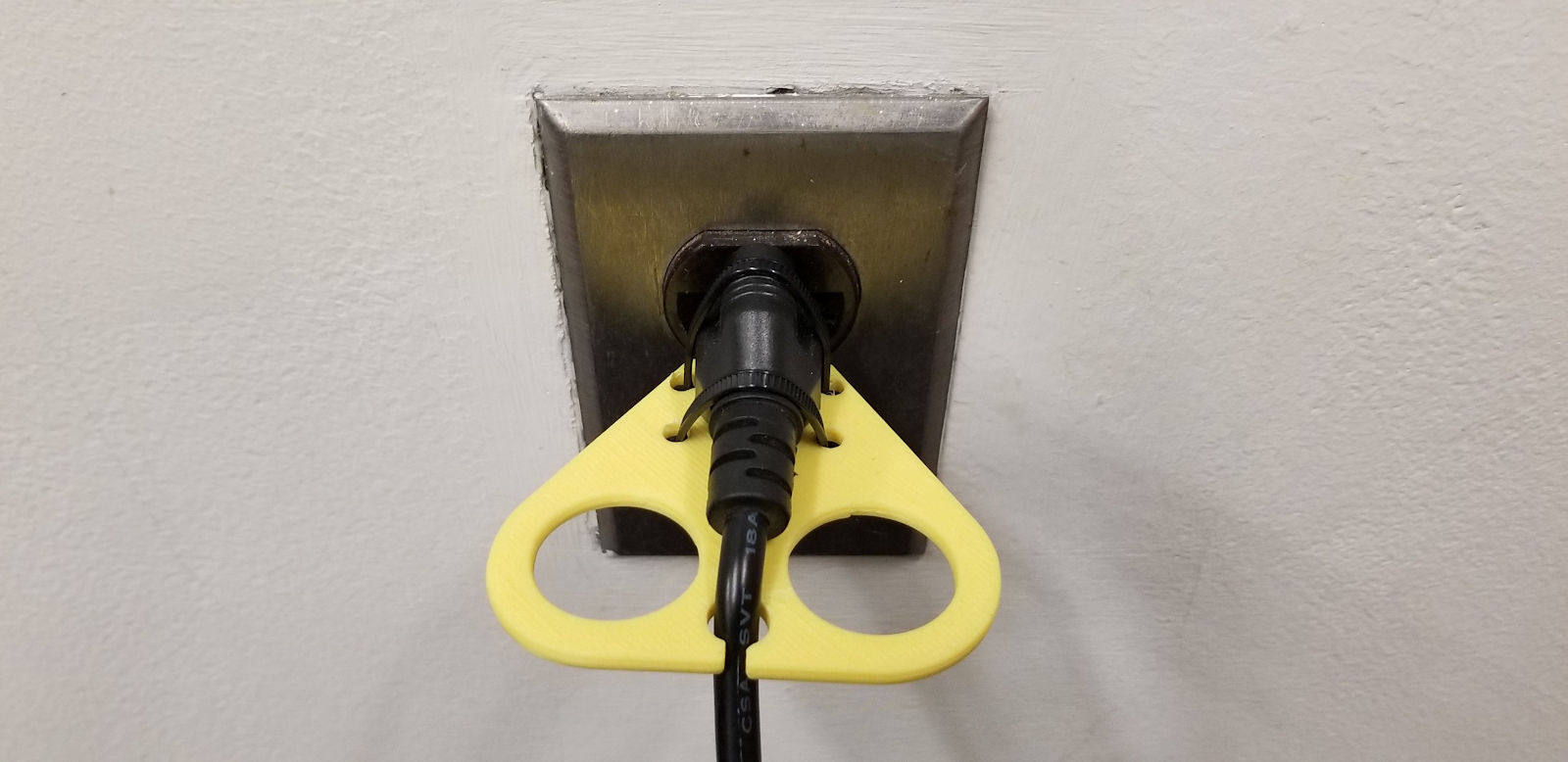 PLA Power Cord Pulling Aid : 4 Steps - Instructables