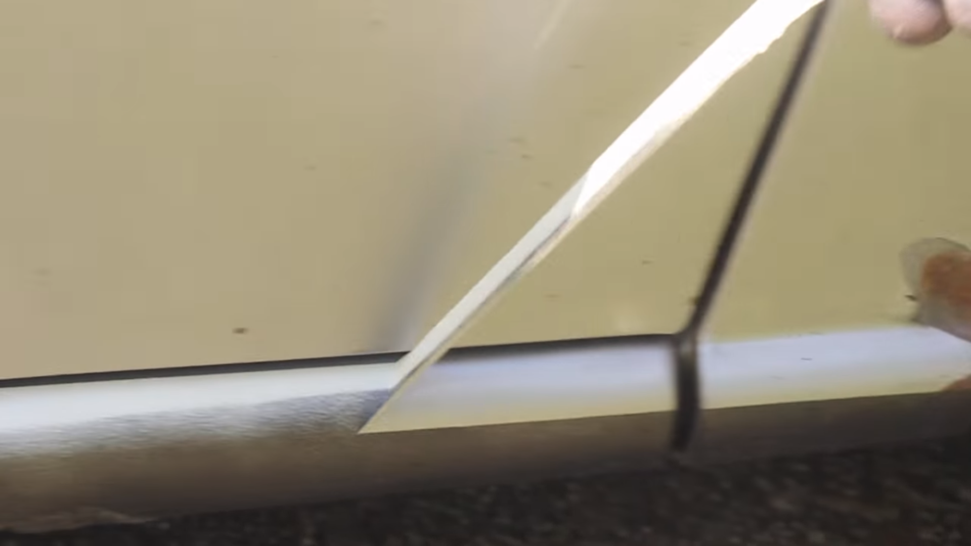 How to FIX a Rust Hole in a Rocker Panel (fast, Low-cost Method) : 5 ...
