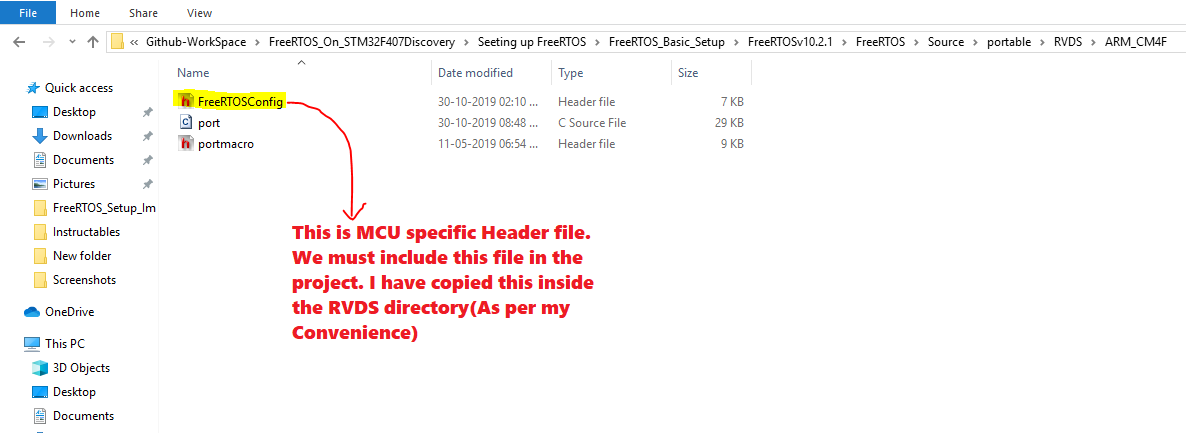 Setting Up FreeRTOS From Scratch on STM32F407 Discovery Kit : 14 Steps - Instructables