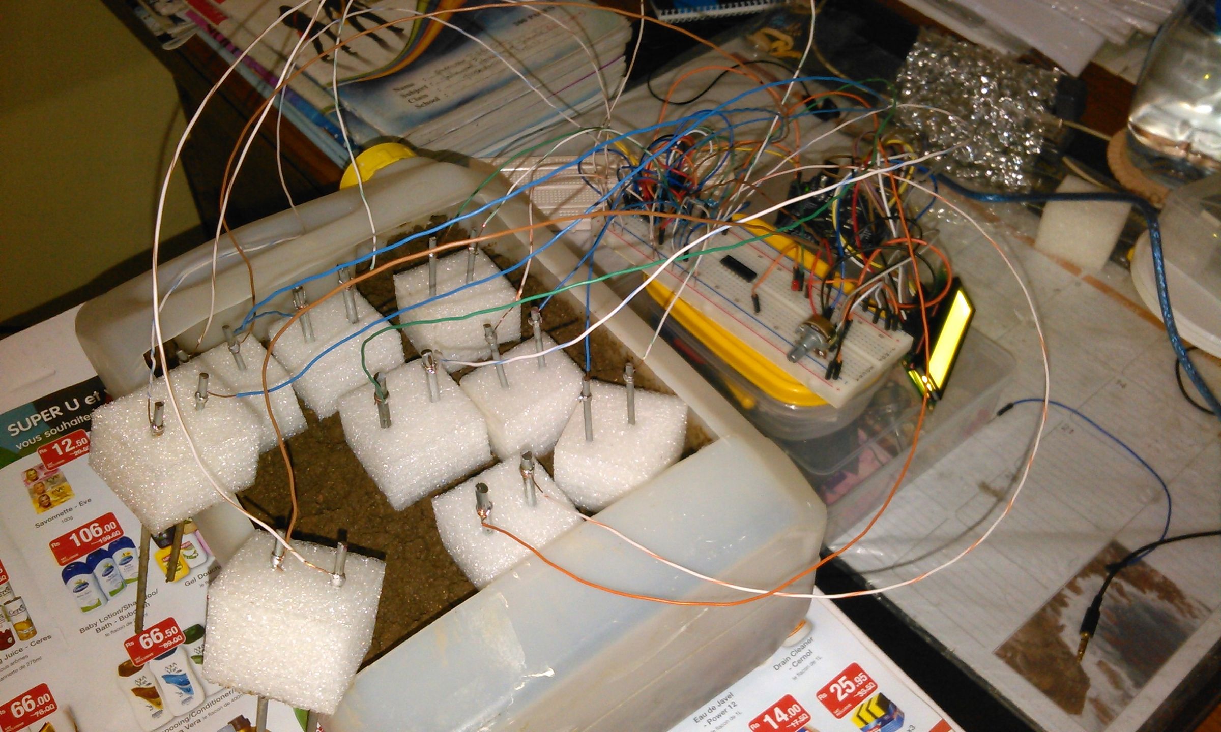 Multi-DIY Humidity Sensor + Irrigating System : 4 Steps - Instructables