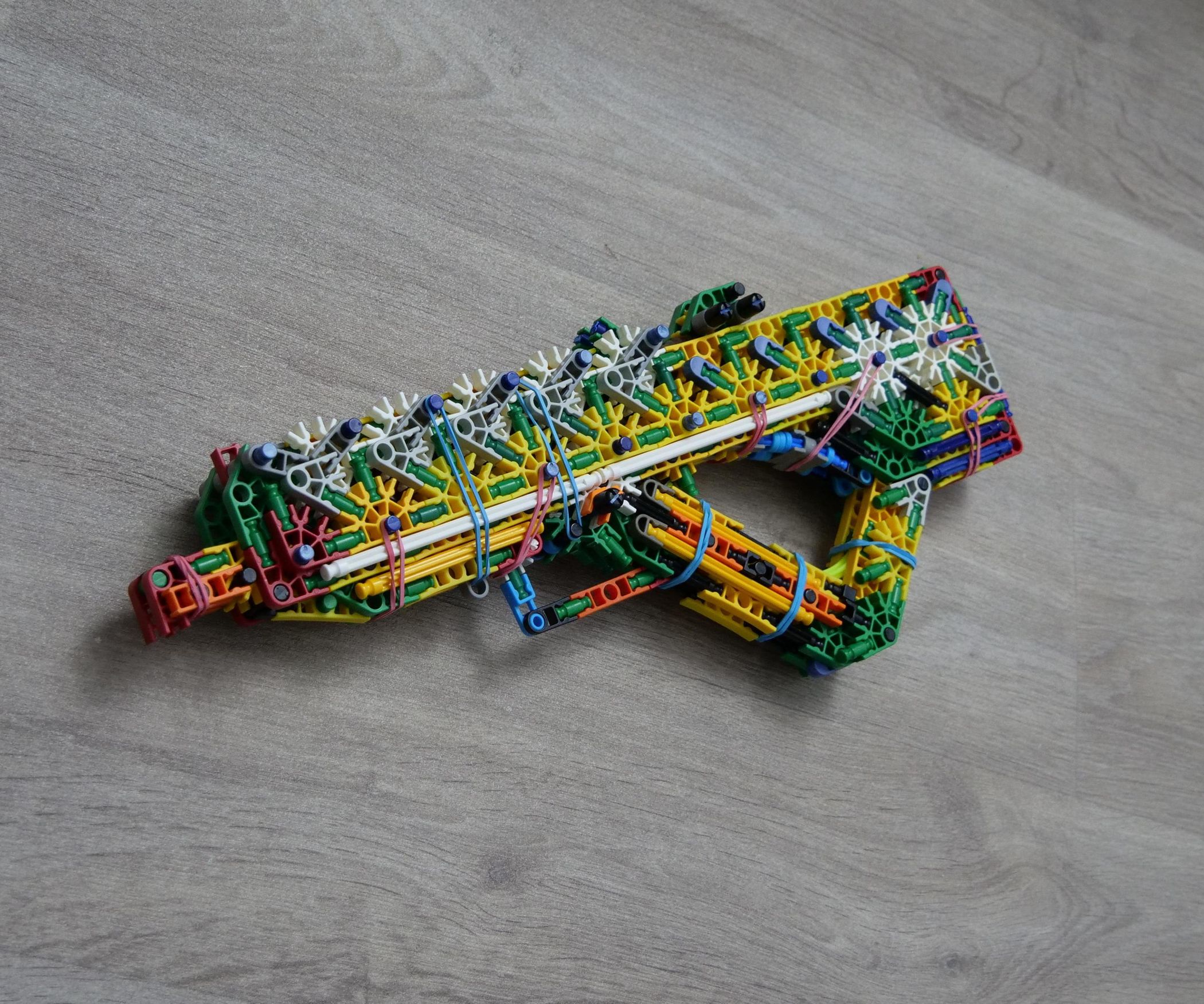 Shadow Phaser | Battle-ready Sci-Fi SMG | Knex | (Instructions) : 5 ...