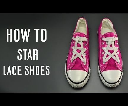 How to STAR Lace Shoes - Instructables