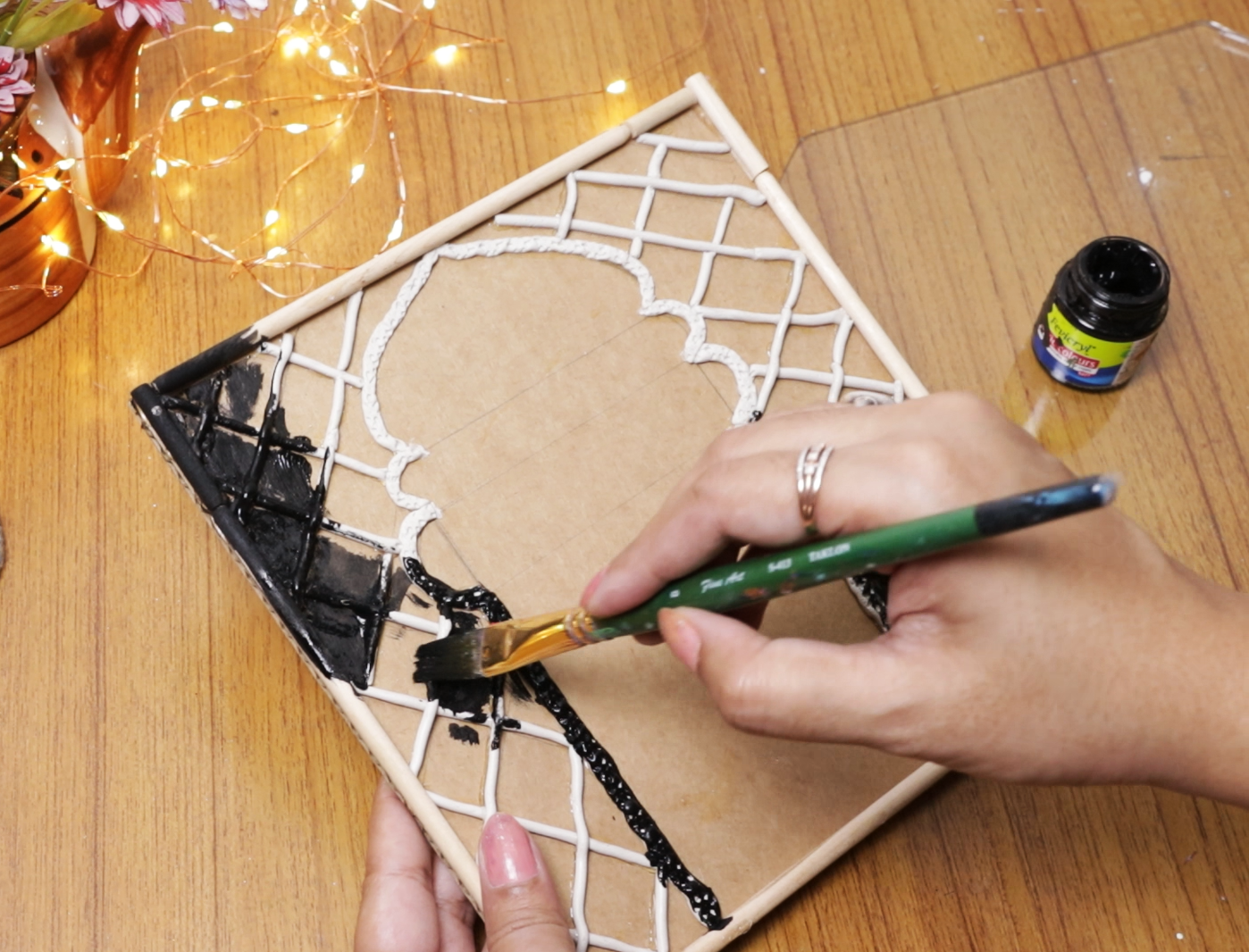 DIY Cardboard Wall Hanging : 20 Steps (with Pictures) - Instructables