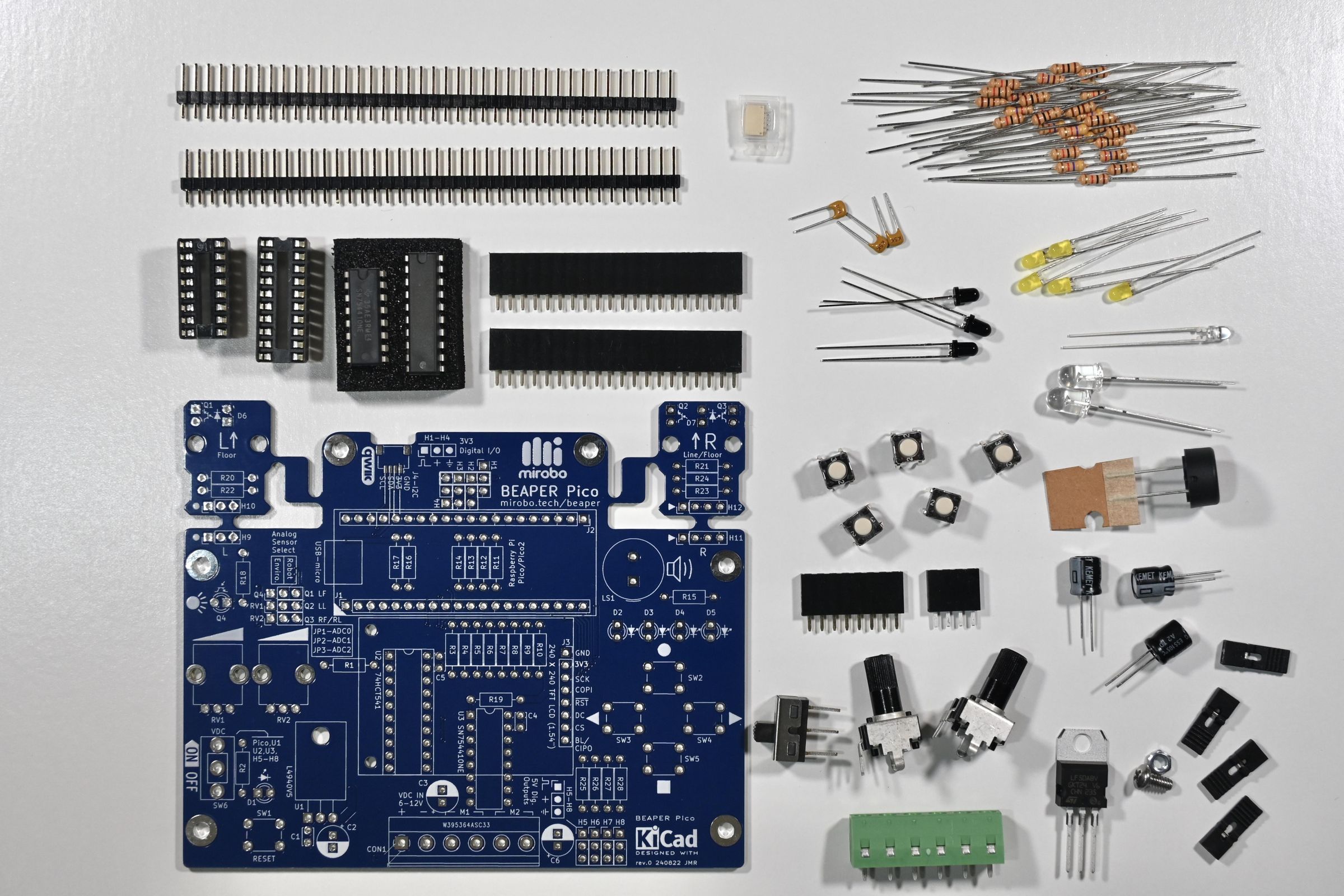 BEAPER Pico: the Beginner Electronics and Programming Educational Robot ...