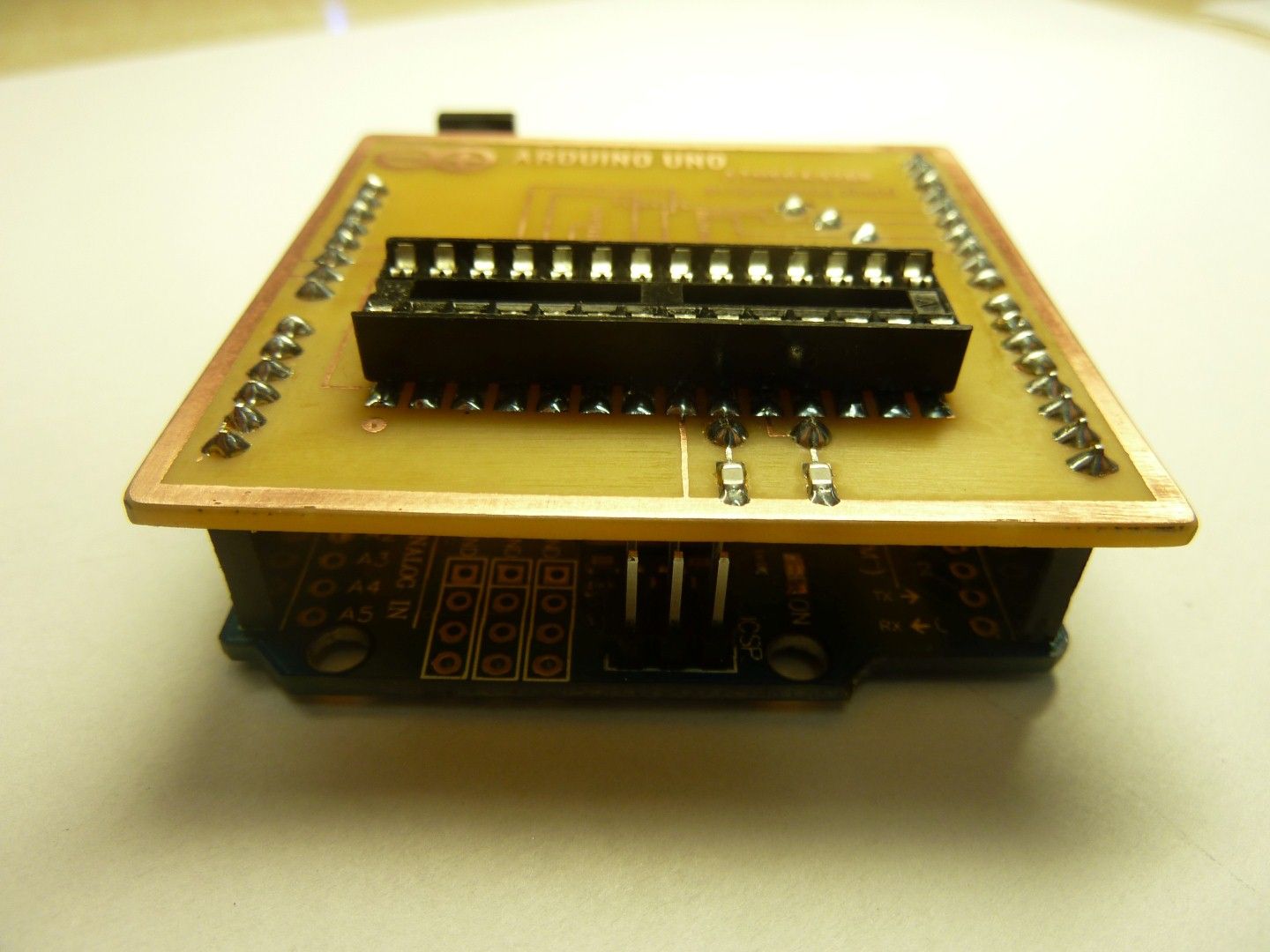 ATMEGA328 Bootloader Programming Shield for Arduino Uno : 3 Steps (with ...