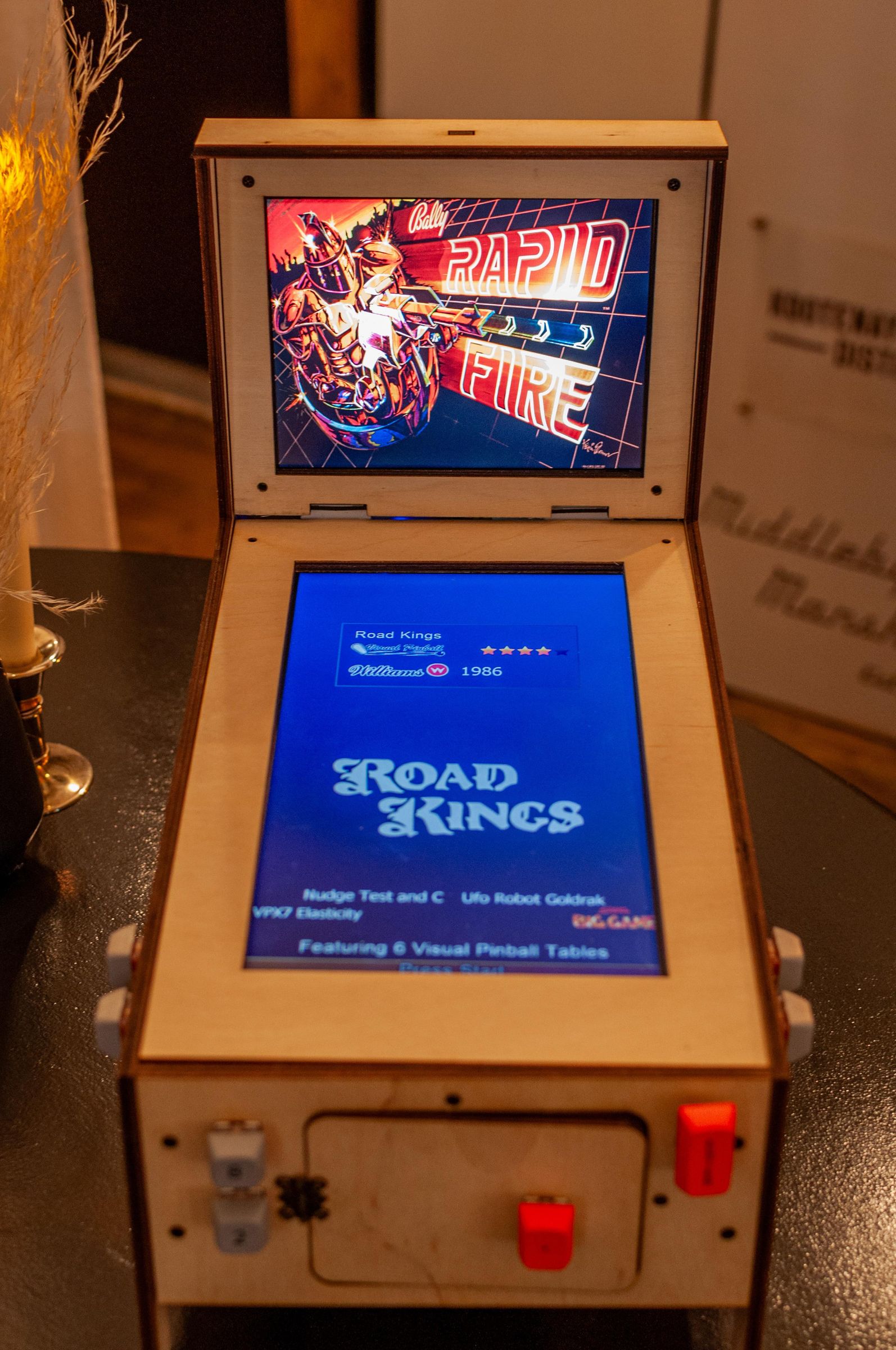 Small Virtual Pinball Machine With Surround Sound! : 18 Steps (with ...